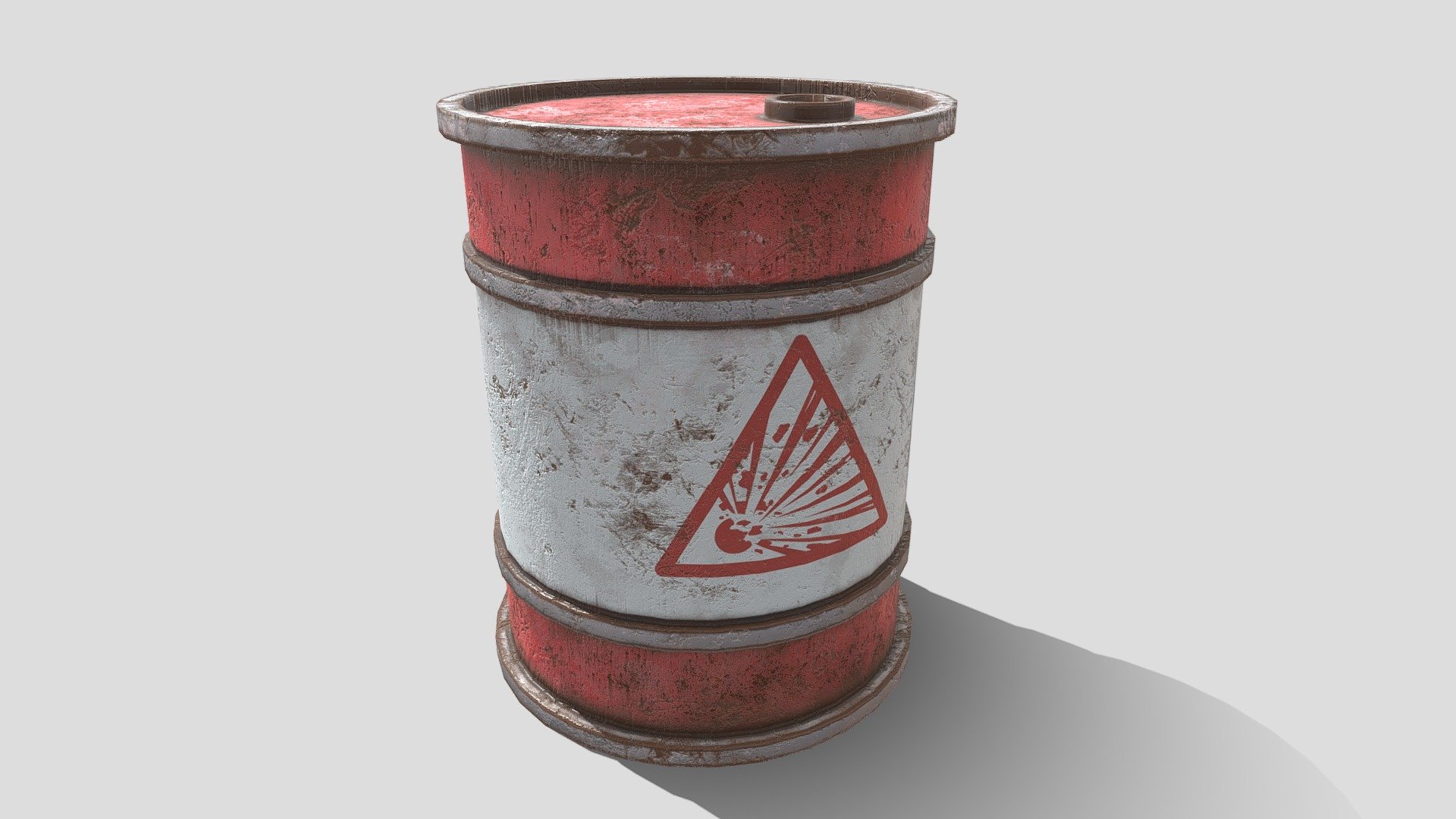 Explosive Barrel - 3D model by Z-Brown [2fa5623] - Sketchfab