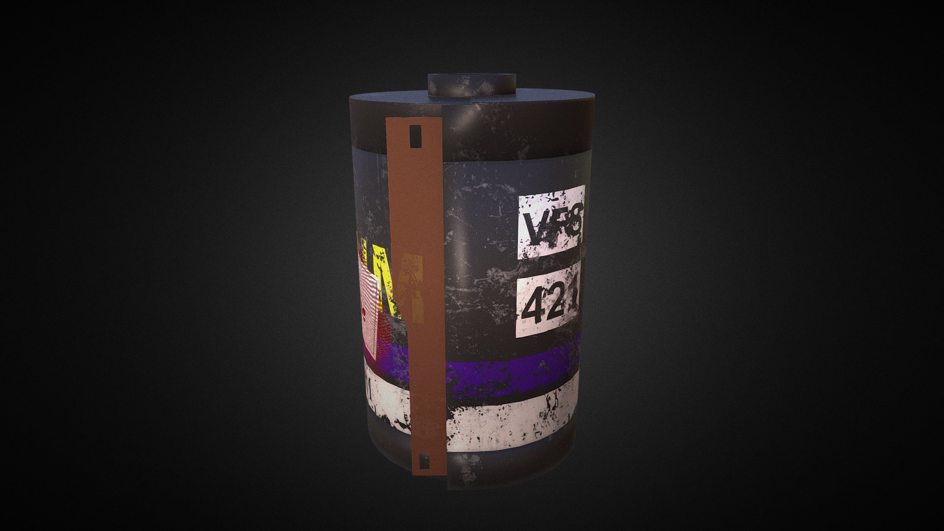 RISING ROOKIE FILM ROLL - BIOHAZARD RE2 - 3D model by Davi Carrijo ...