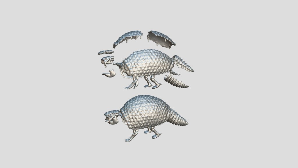 Skeleton mounts - A 3D model collection by Virtual Curation Lab (@virtualcurationlab) - Sketchfab
