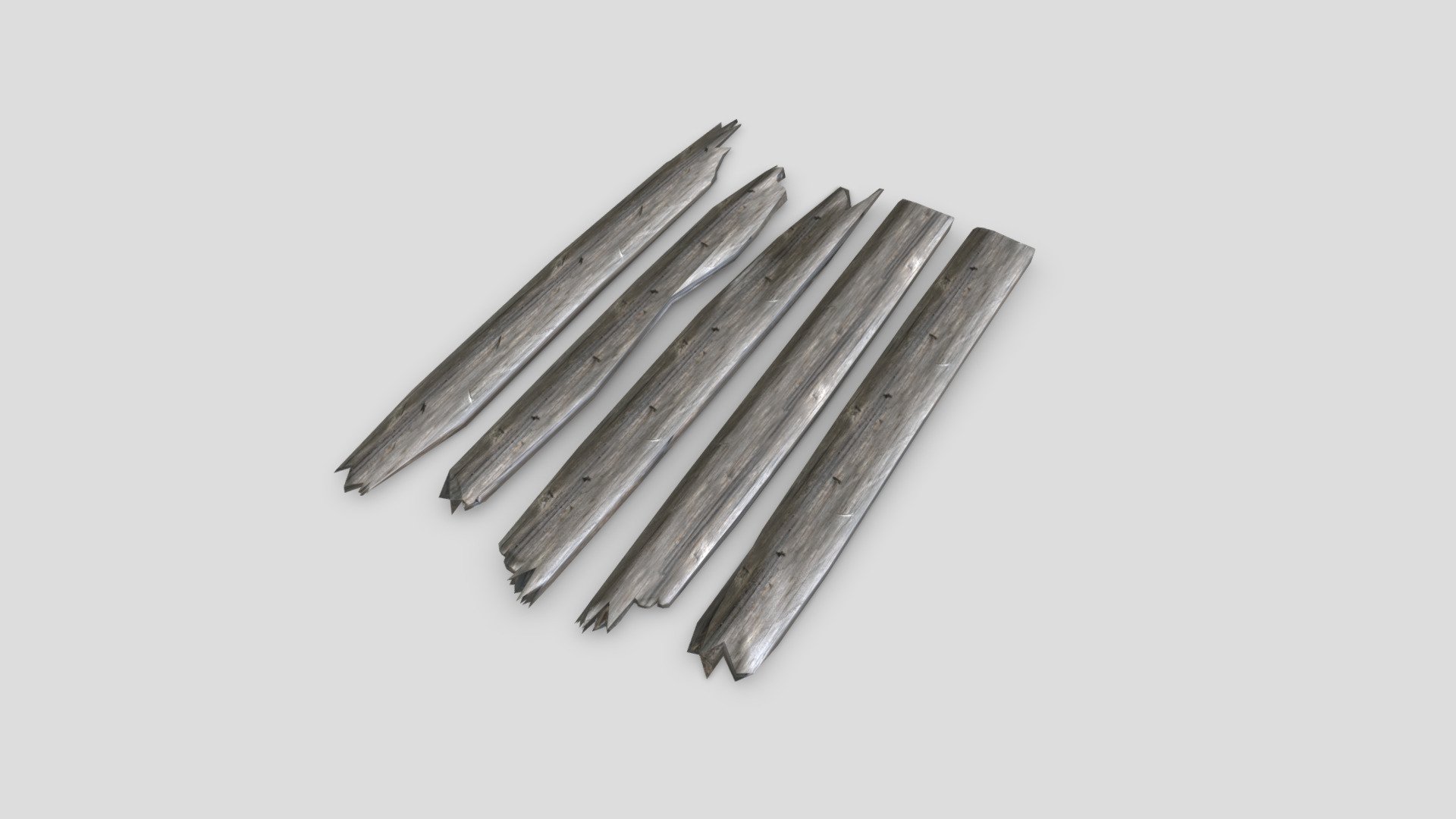 CC0 - Planks broken - Download Free 3D model by plaggy [2fa7bd6 ...