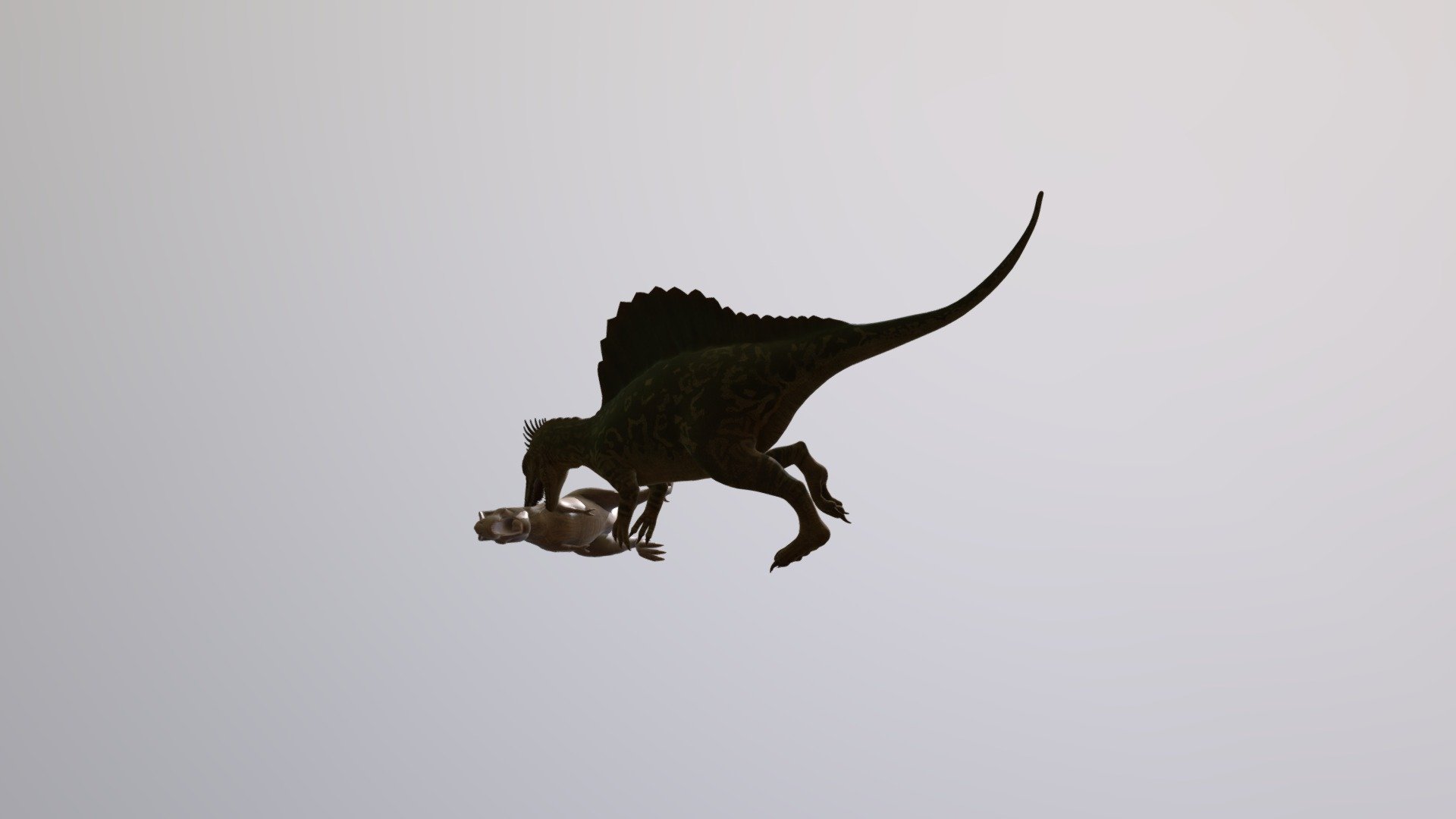 spino vs rex : true ending - Download Free 3D model by Khaled Abdullah ...