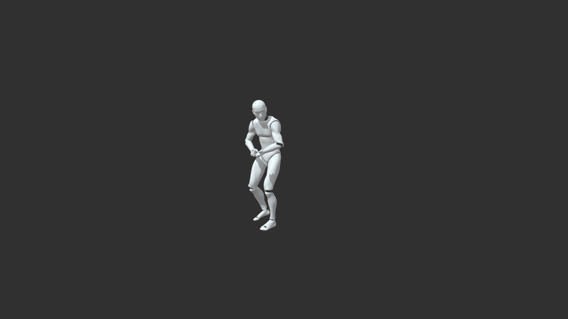 Cautiously Stepping Back - 3D model by Animmade22 [2fa9a58] - Sketchfab