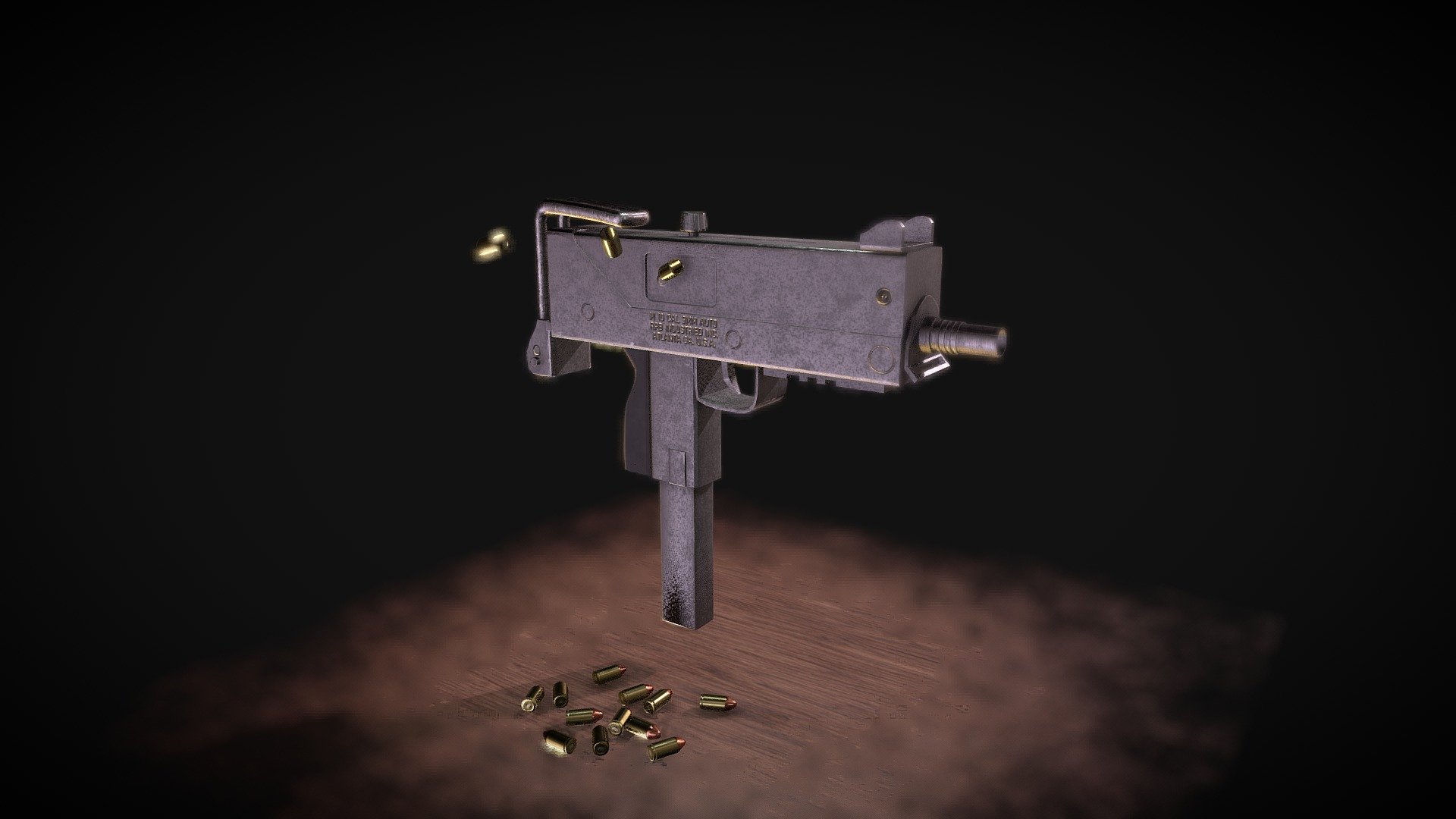 MAC 10 - 3D model by Charlie Addison (@ca304028) [2faa92a] - Sketchfab