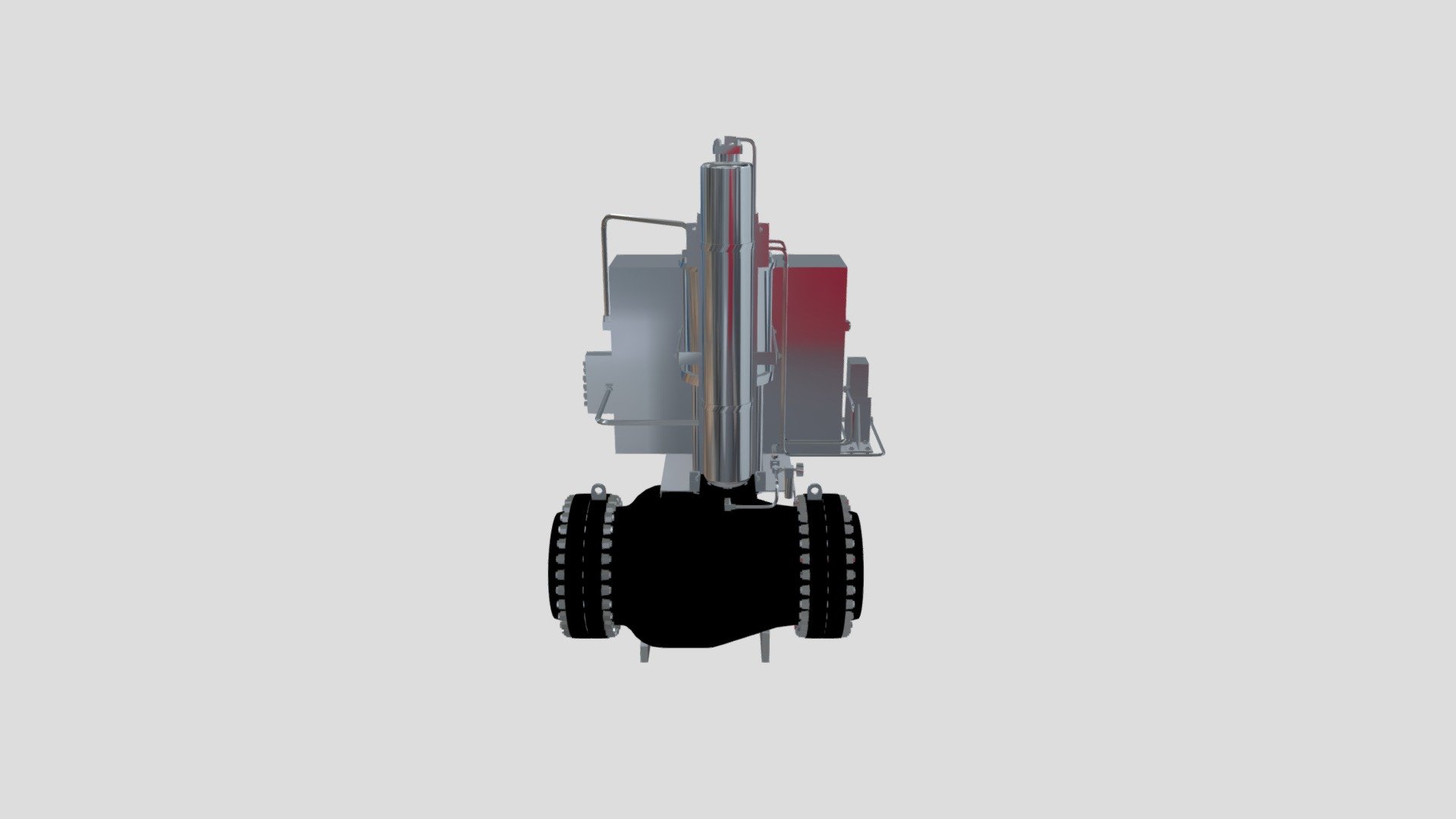 Reactor shaft from a nuclear power plant - 3D model by arpoint [2faac15 ...
