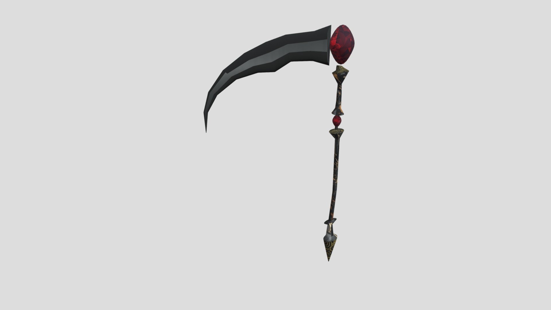 Funky Scythe - Download Free 3D model by Gauje B. (@VelvetSorcerer ...
