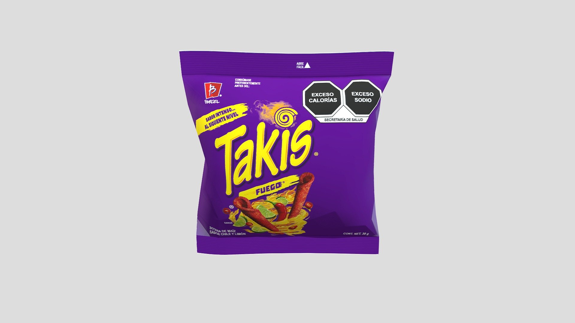 7500810022368_TAKIS-FUEGO-38G - 3D model by xiumtz [2fabef7] - Sketchfab