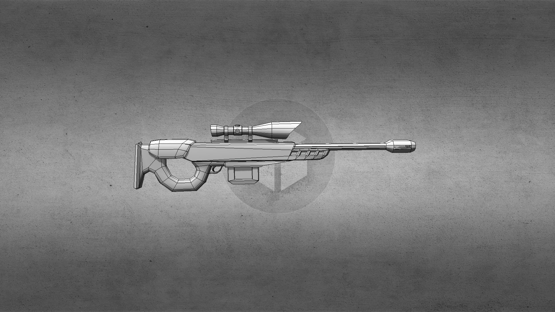Sniper Rifle 1 - 3D model by Sean_Theroux [2fac333] - Sketchfab