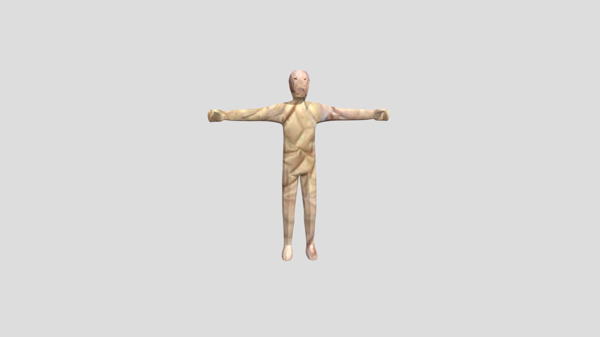 Stone man villan Running 3d model fts - Download Free 3D model by ...
