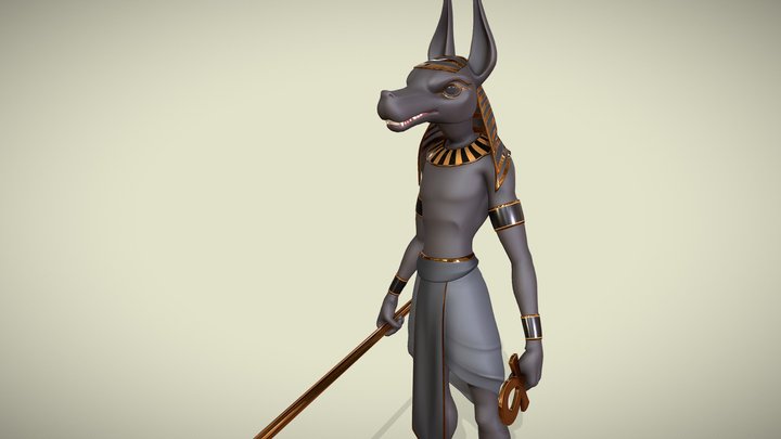 Egyptian-god 3D models - Sketchfab