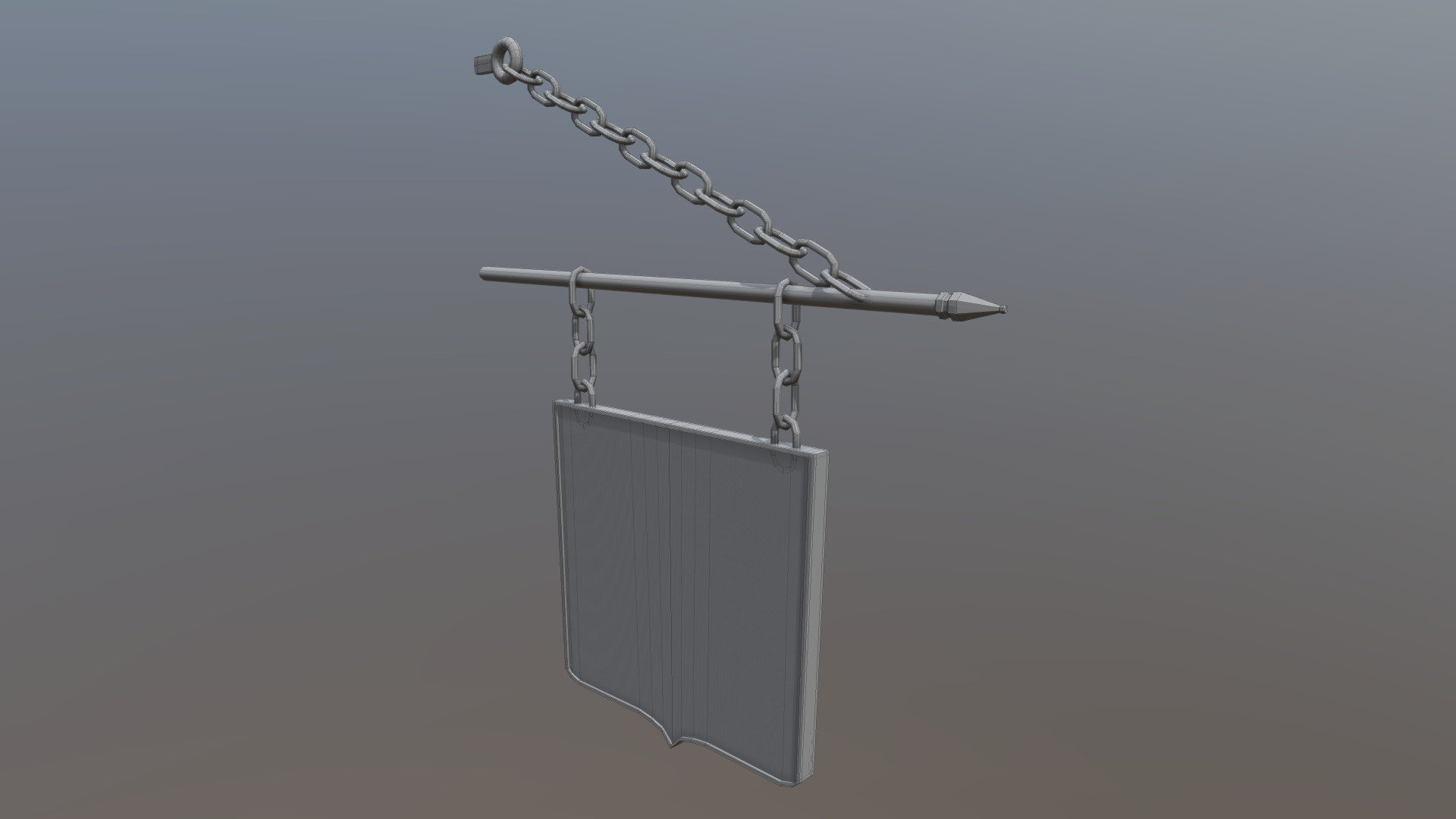 Medieval Shop Sign - 3D model by Yogourtsur [2fb2e45] - Sketchfab