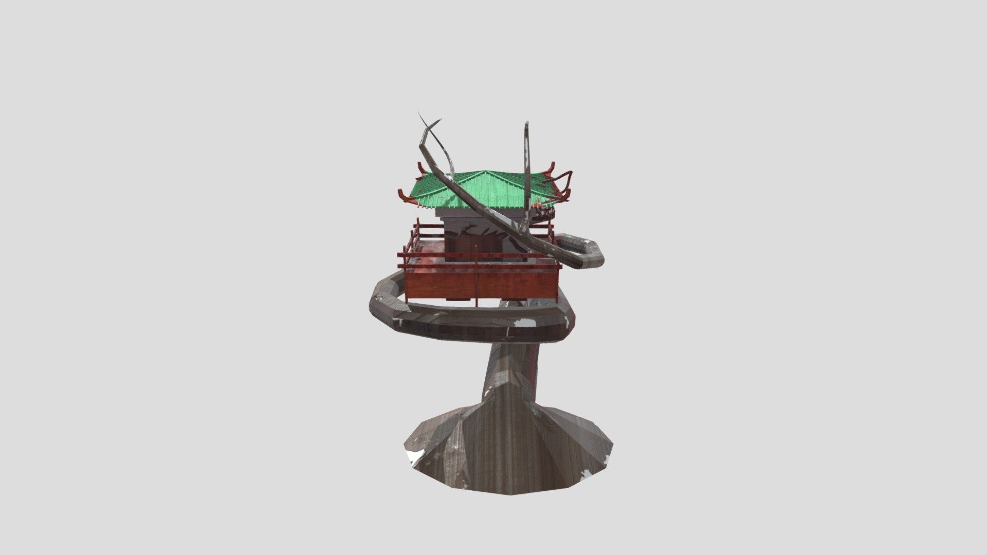 Treehouse - 3D model by Butlerry [2fb3408] - Sketchfab