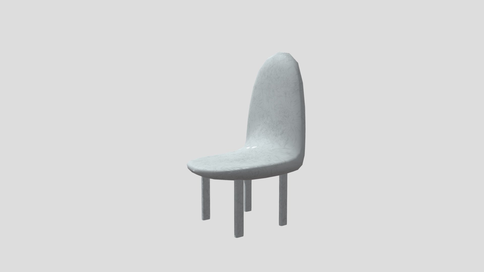 Low Poly Plastic Chair - Download Free 3D model by BenCroft [2fb4866 ...