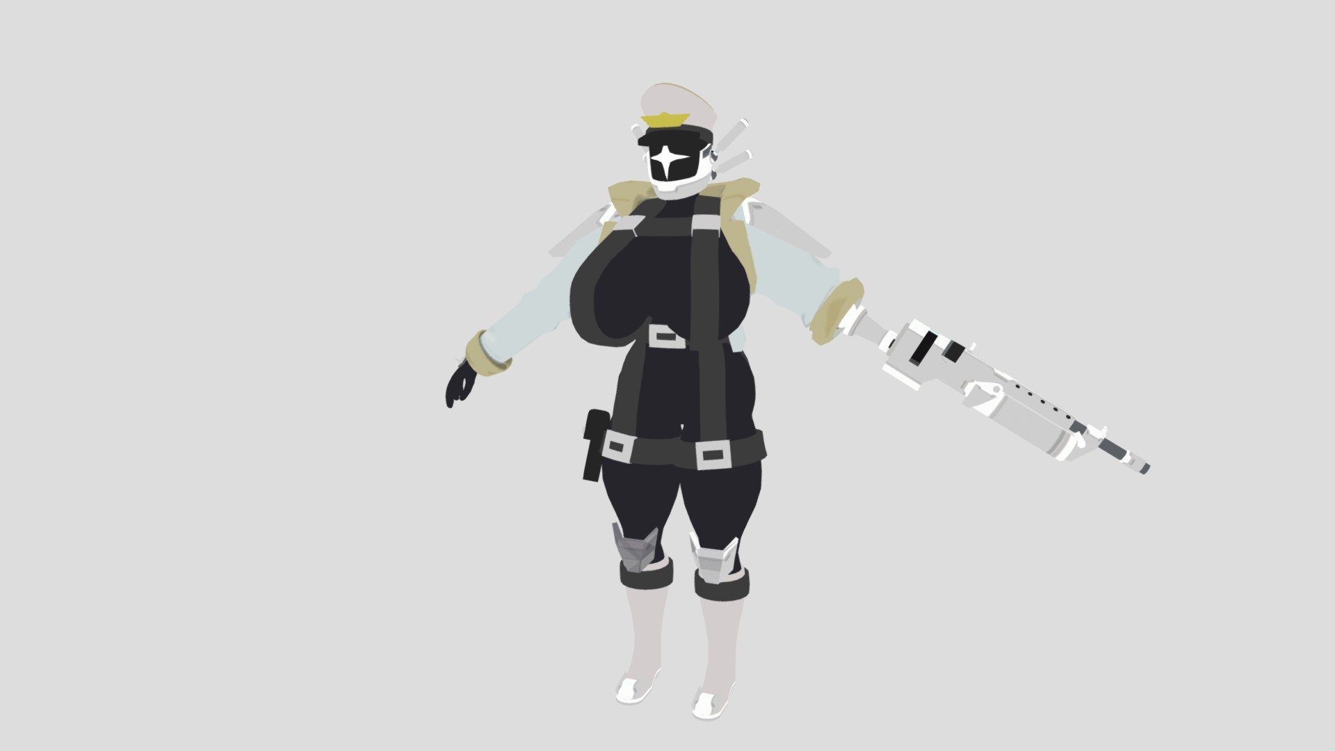 Risque Fem Captain [ROR2] - Download Free 3D model by Moonify ...