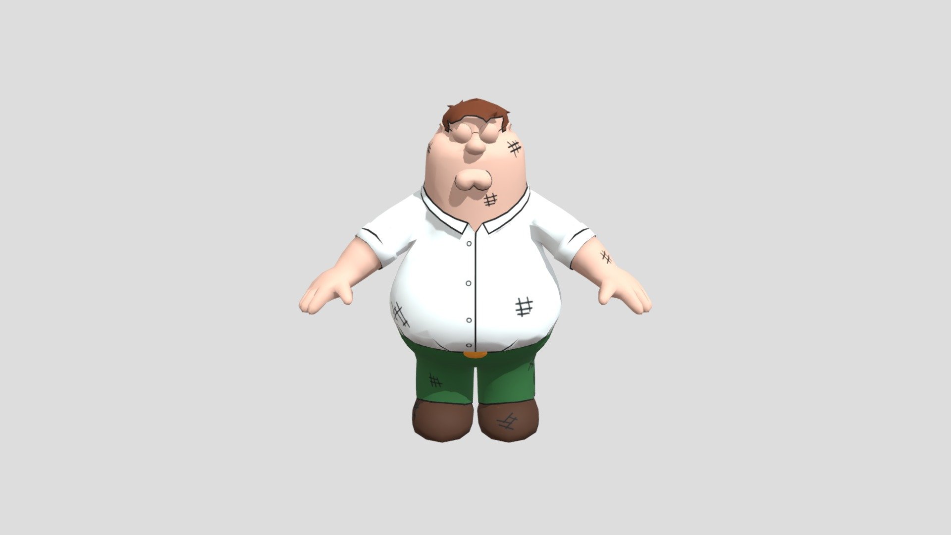 Darkness Takeover Peter FNF - Download Free 3D model by CEC_Disney ...