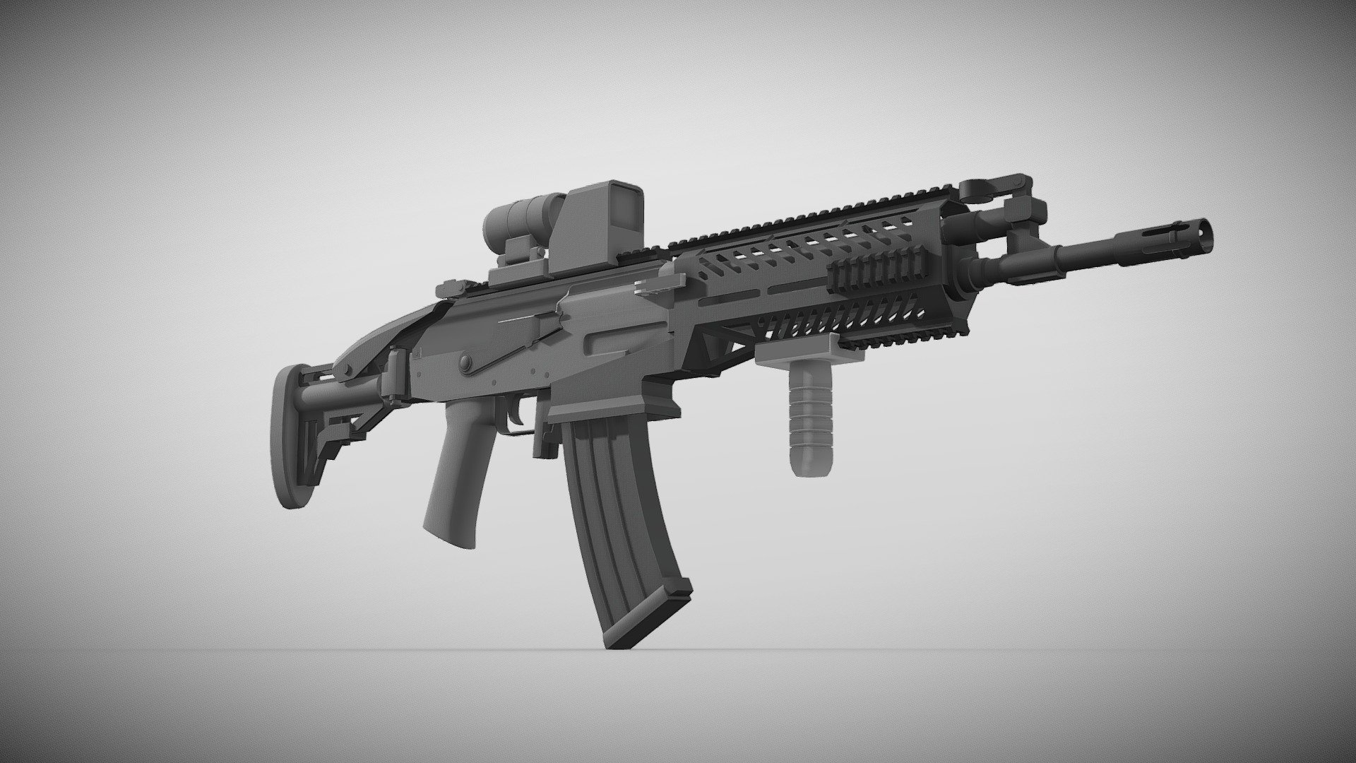 [OD]Vector R4 Enhance Combat Kit - 3D model by EXcalibur117 [2fb6db7 ...