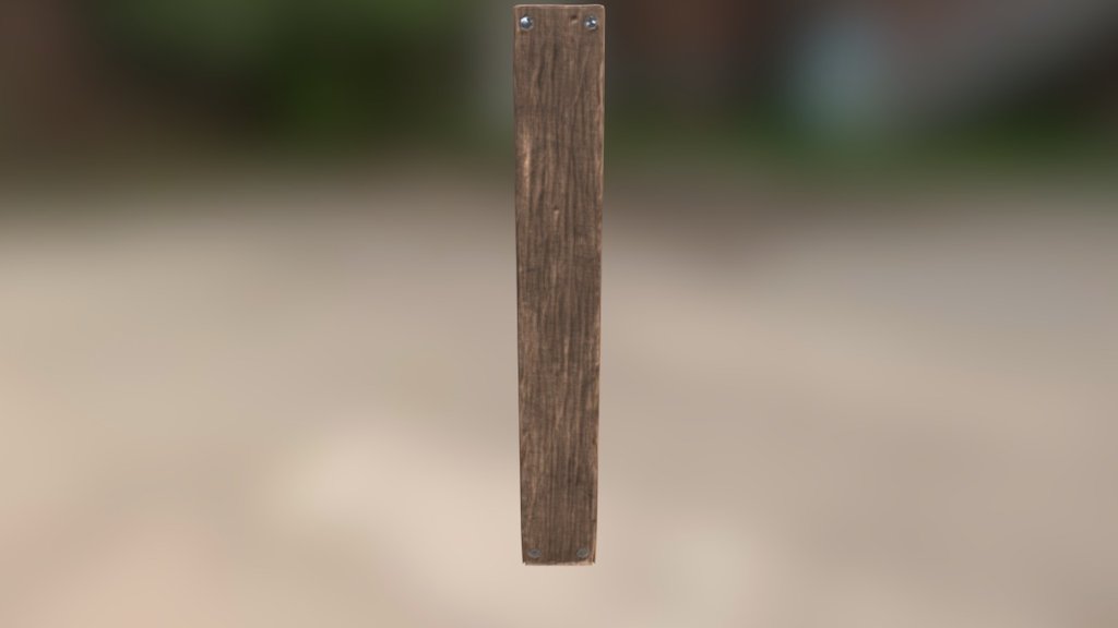 Wooden Plank - 3D model by MadaMisaMia [2fb90c0] - Sketchfab