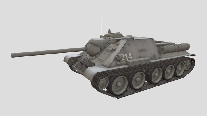 Soviet-tank 3D models - Sketchfab