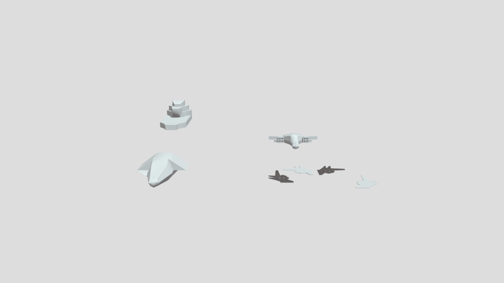 Spaceship Parts WIP - 3D model by Emily (@strawbie133) [2fba595 ...
