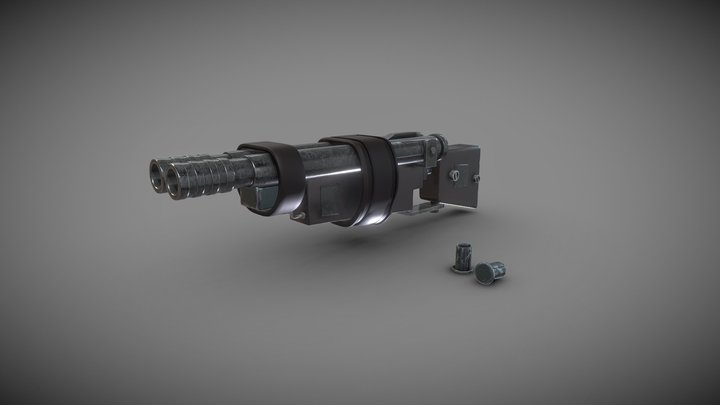 Double-barreled 3D models - Sketchfab