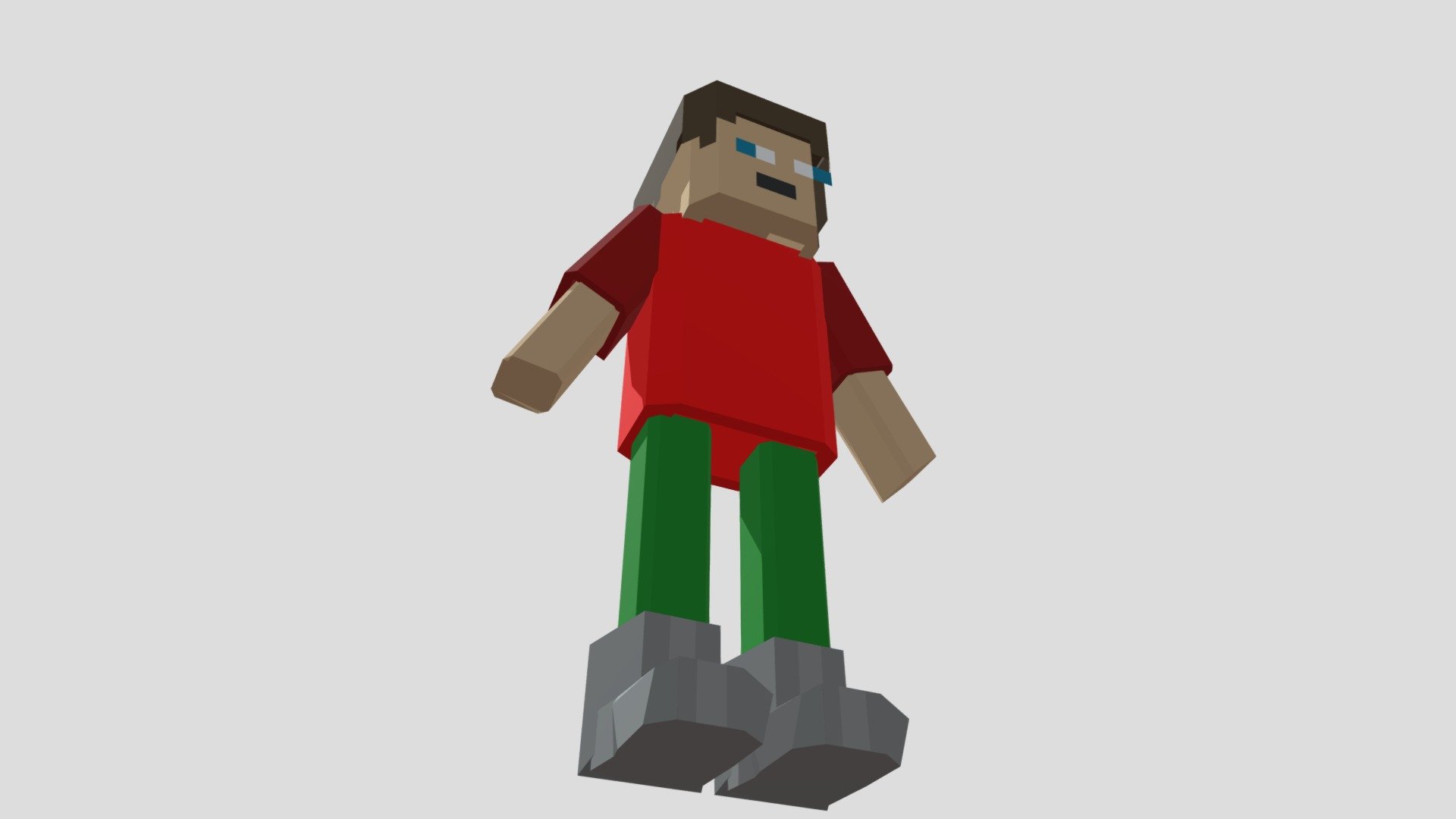 low poly pixel podusha я - Download Free 3D model by Lyrad (@lyrad53k ...