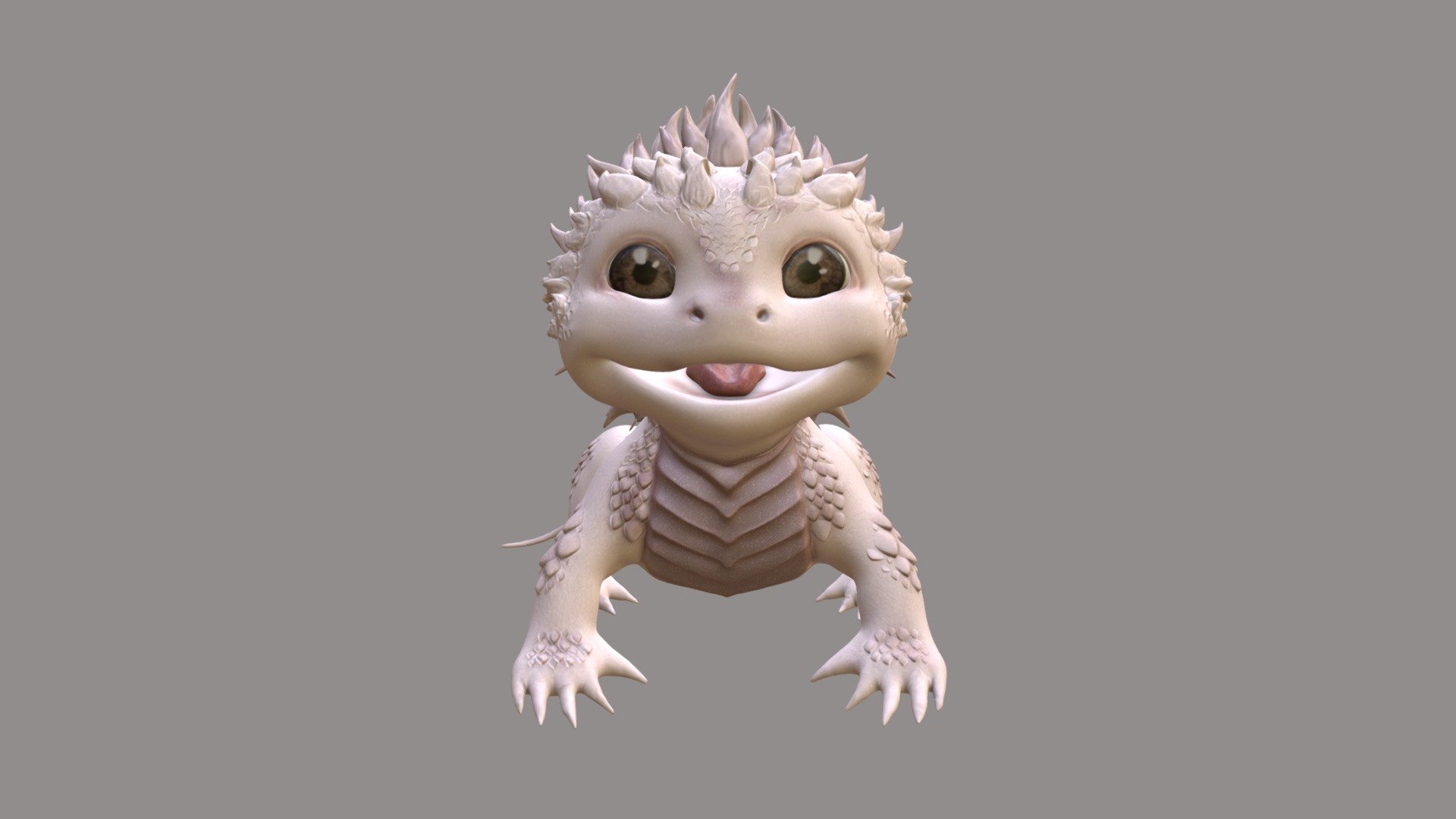 Fantasy Baby Dragon - Download Free 3D model by karine.cantin27 ...