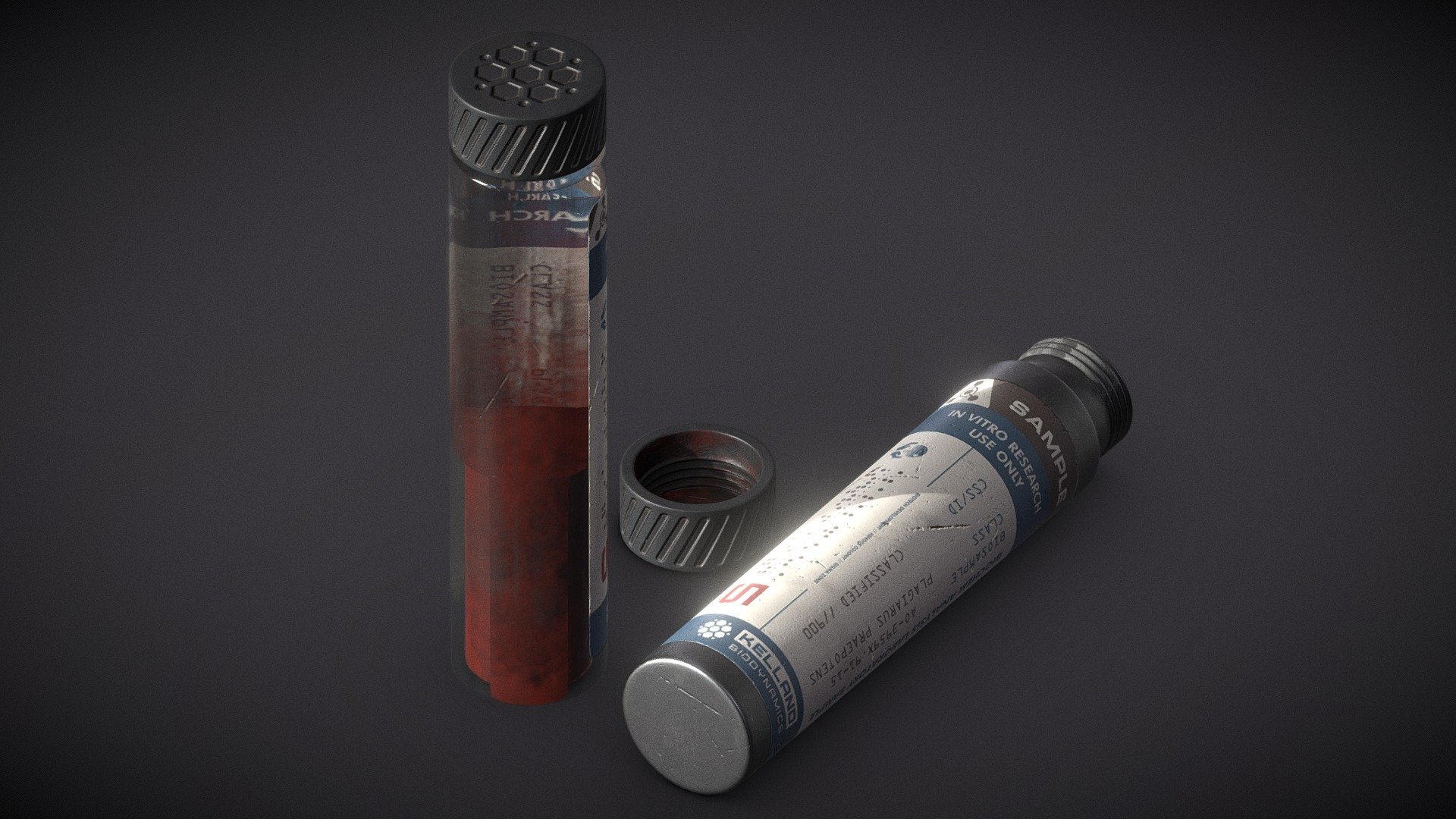 Sci-Fi Sample Vials - Buy Royalty Free 3D model by Kami Rapacz ...