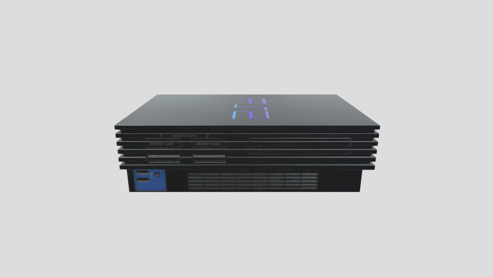 Playstation 2 Model - 3D model by danniebula [2fbd392] - Sketchfab