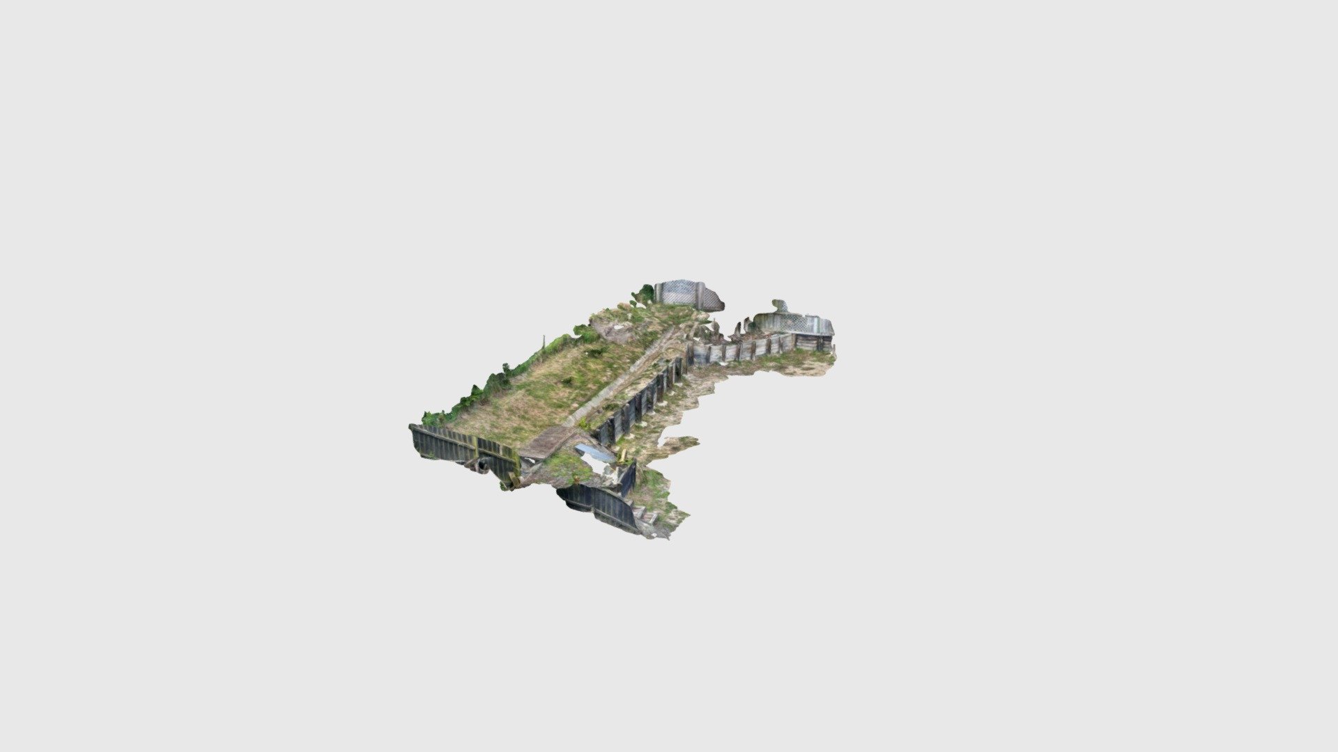 Retaining wall - Download Free 3D model by cudacurl [2fbe7b8] - Sketchfab