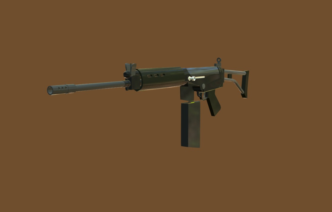 FN FAL (Low Poly) - Download Free 3D model by soldierfrom41 [2fc19d8 ...
