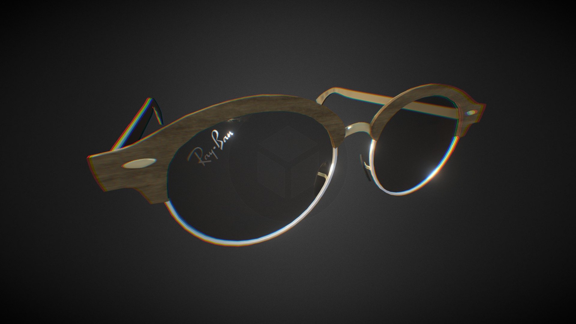 Ray-Ban Glasses - 3D model by michaelsito1995 [2fc2103] - Sketchfab