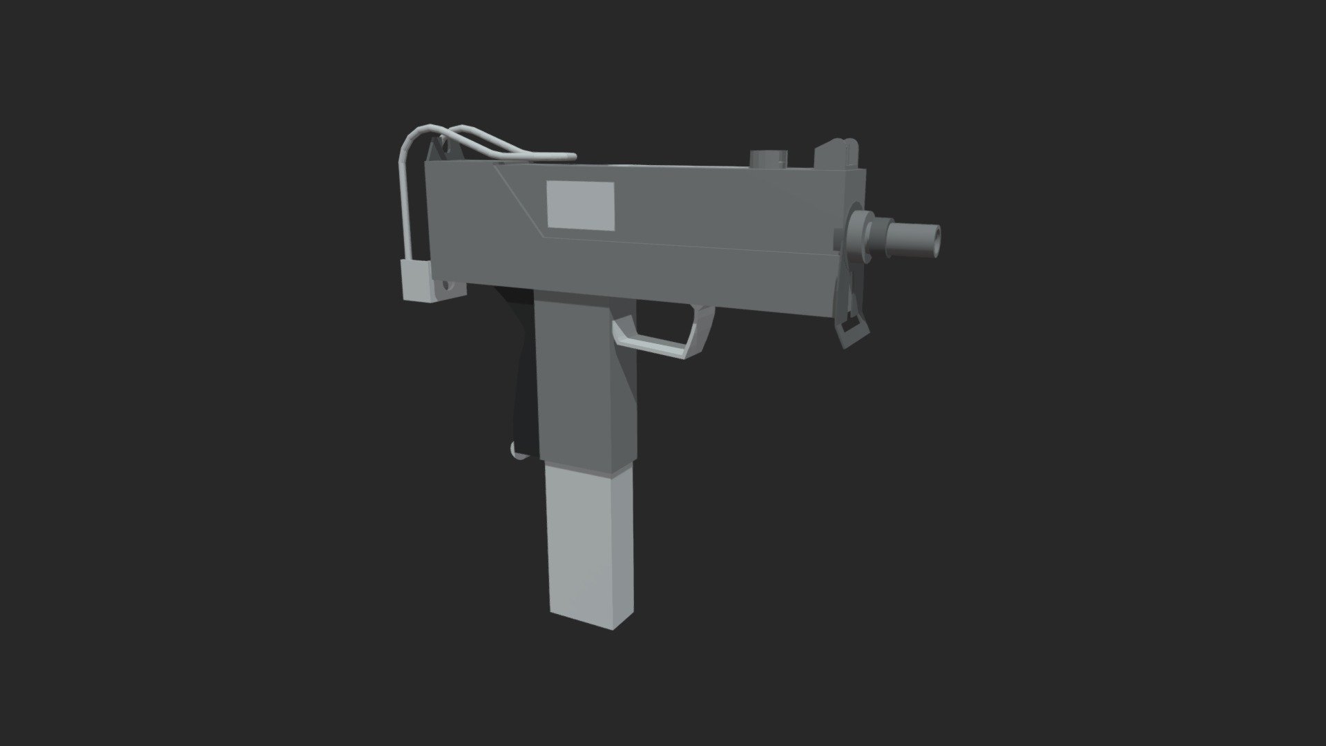 Mac-10 Submachine Gun - 3D model by jacknelsonnsb [2fc4ae3] - Sketchfab