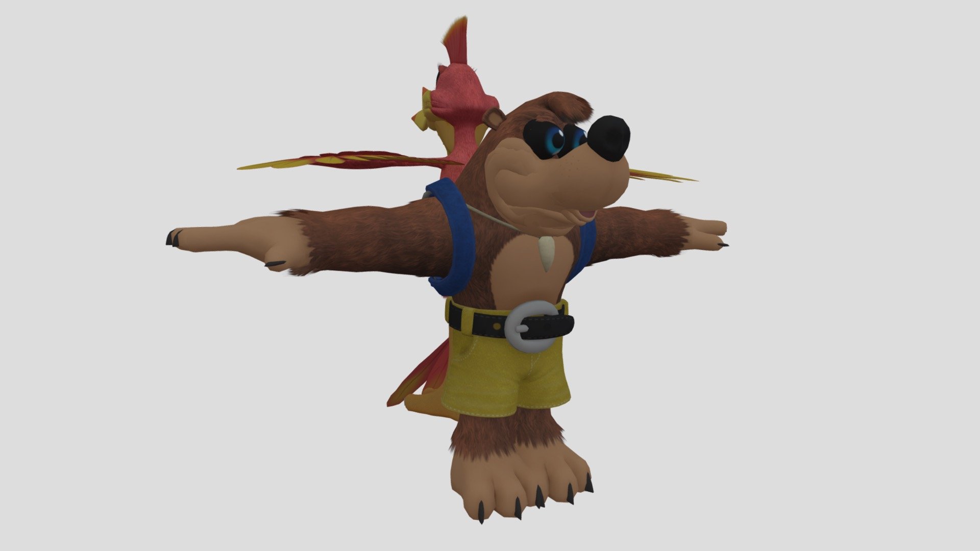 Super Smash Bros Ultimate - Banjo & Kazooie - Download Free 3D model by ...
