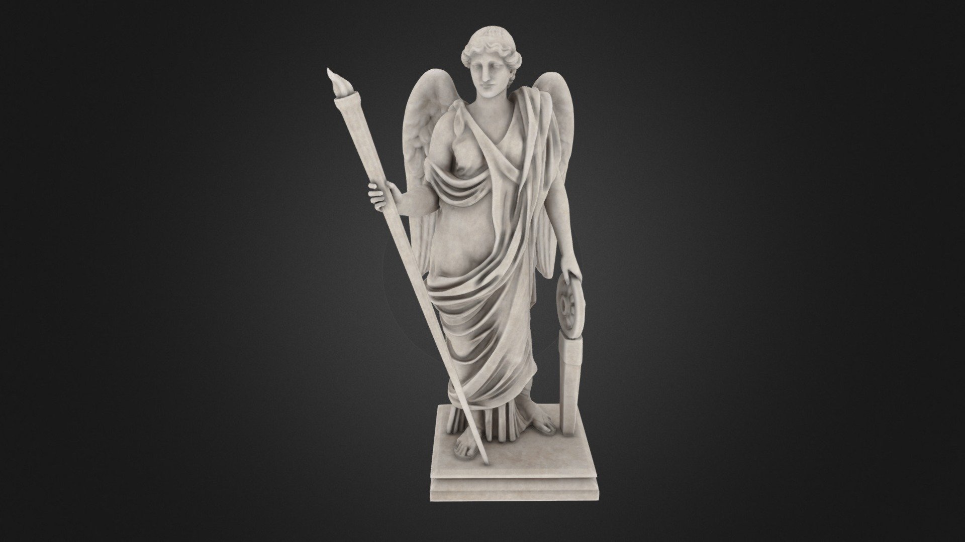 Roman Nemesis Statue - 3D model by Tornado_Studios [2fc6a60] - Sketchfab