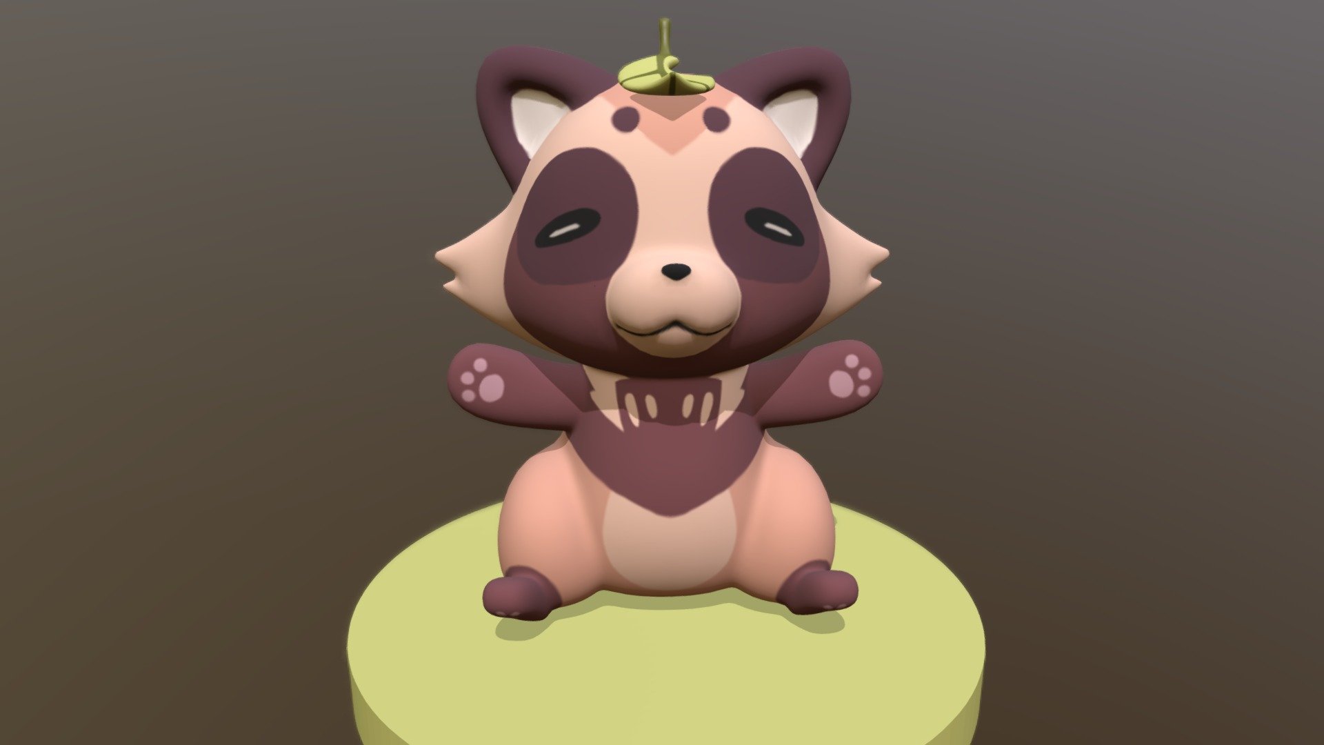 Nuki (art fight) - 3D model by hazethefifth [2fc7a95] - Sketchfab