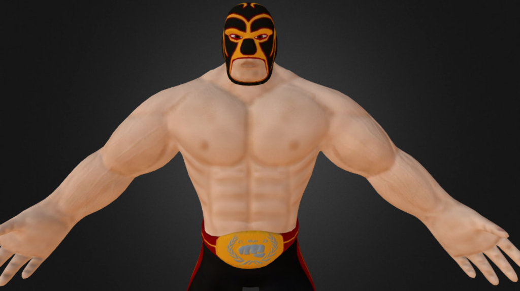 Wrestler Test - 3D model by Philippe (@philippemercier) [2fc8079 ...