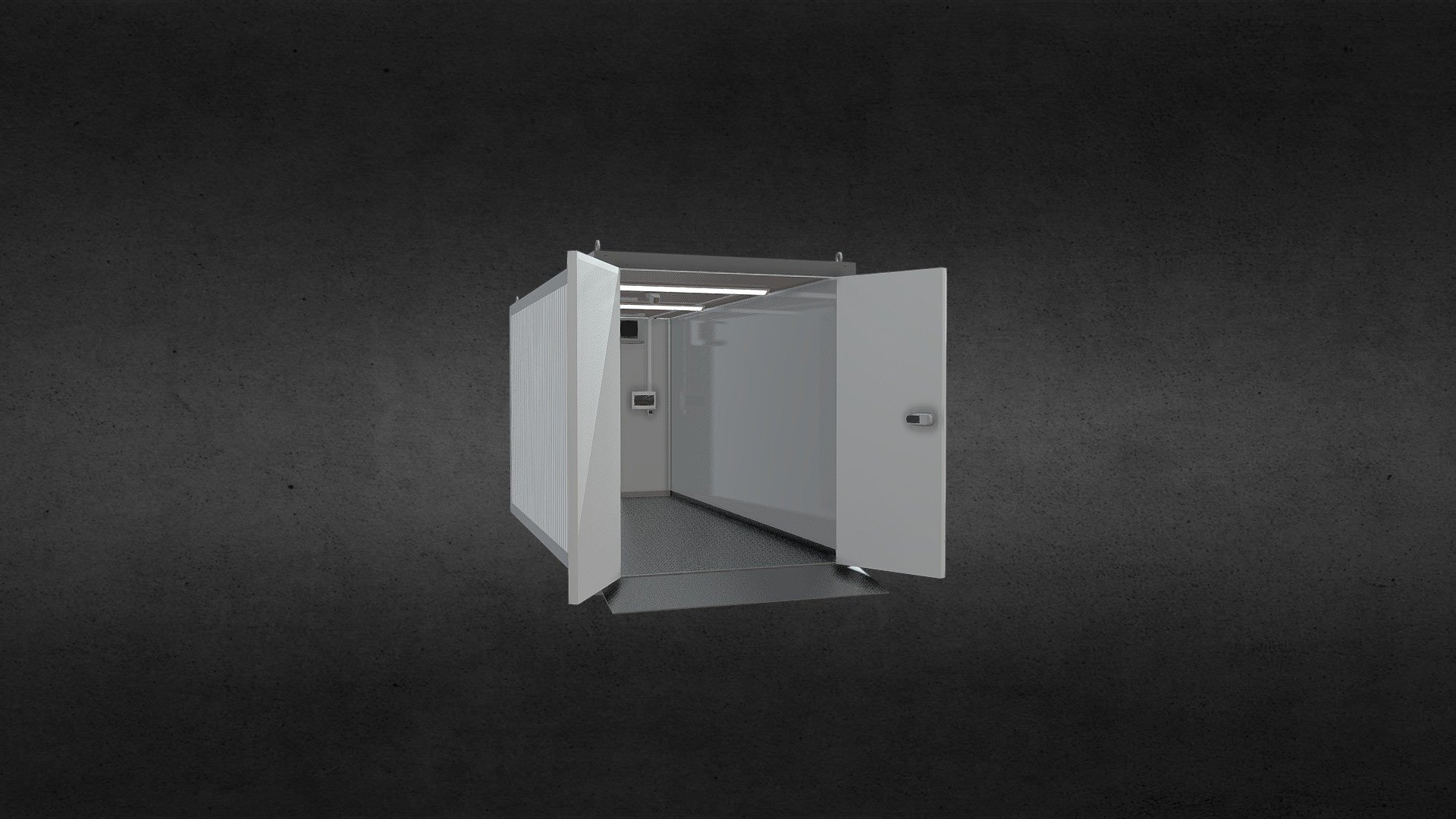 Холодильная камера / cold storage chamber - Download Free 3D model by ...