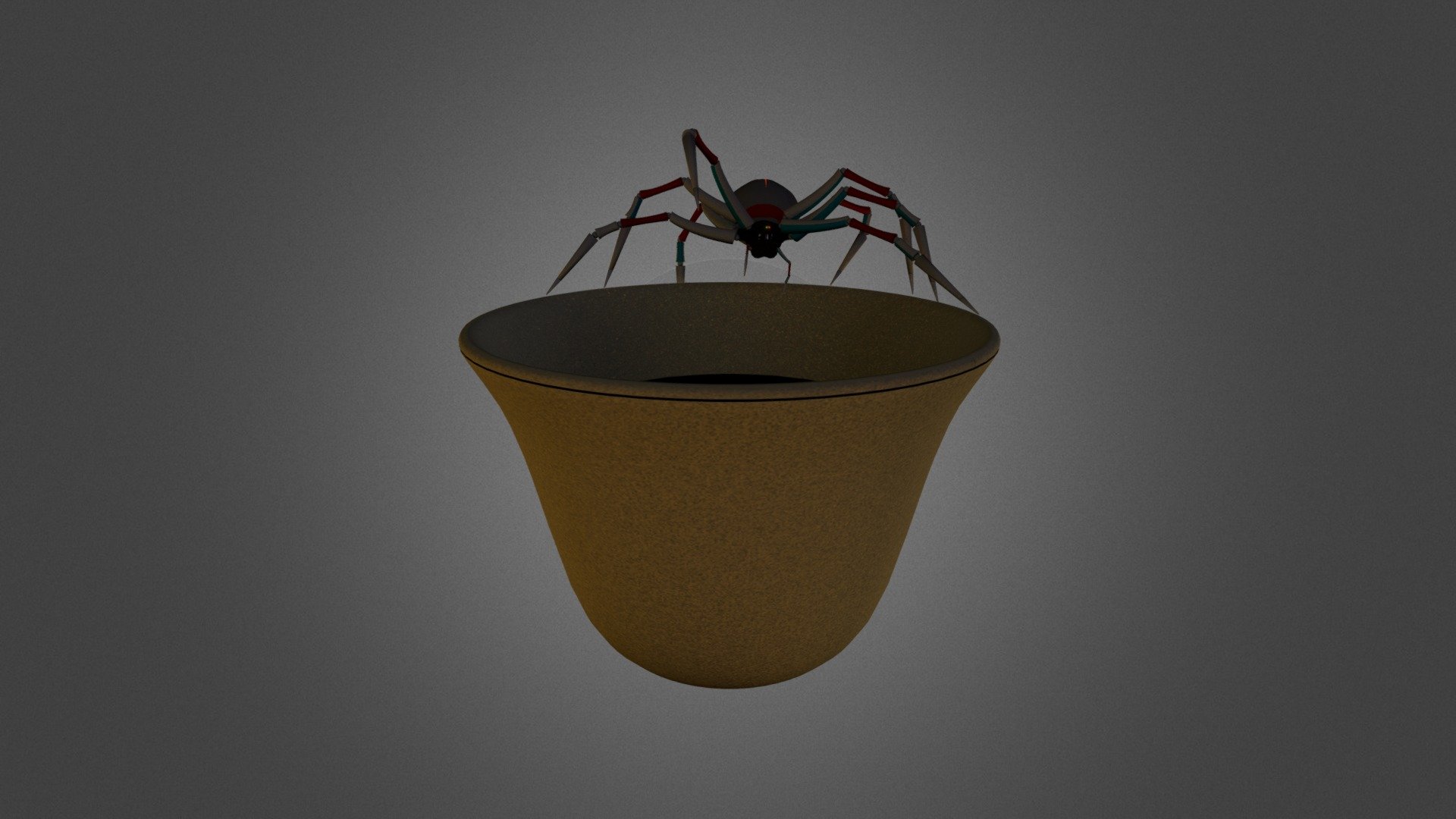 Robot Spider - 3D model by Naina [2fc91f5] - Sketchfab