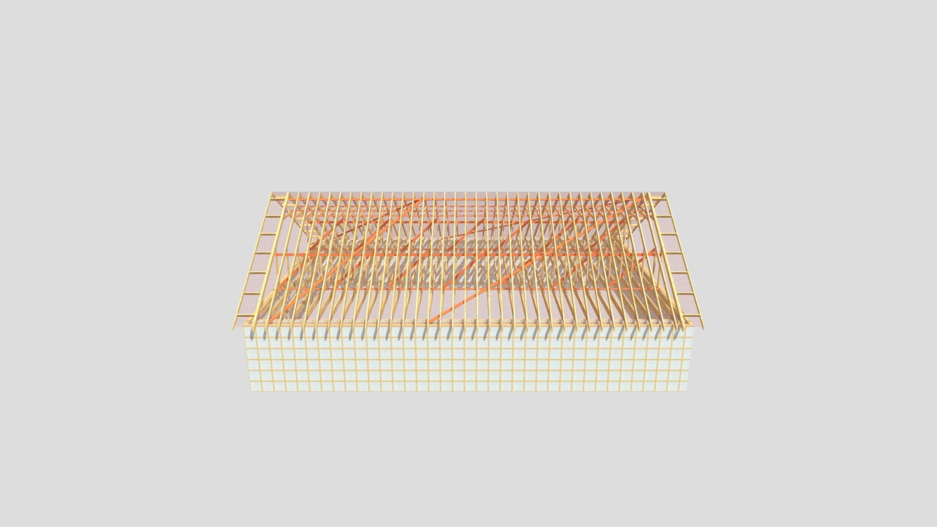 Proposed Roof Community Hall - Download Free 3D model by Stretchfla ...