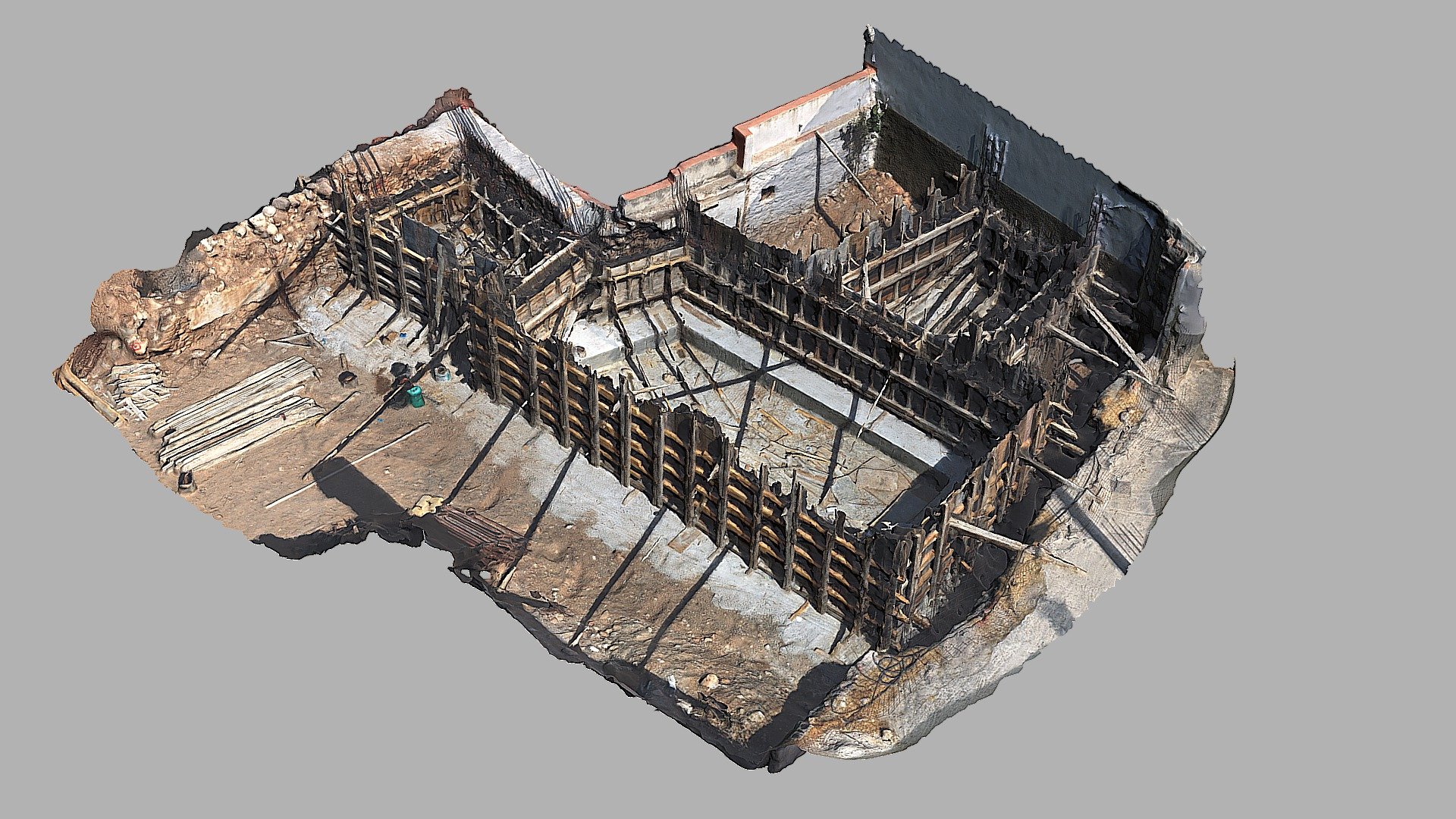 Κτίριο- Ξυλότυπος θεμελίωσης - Download Free 3D model by alexpap94 ...