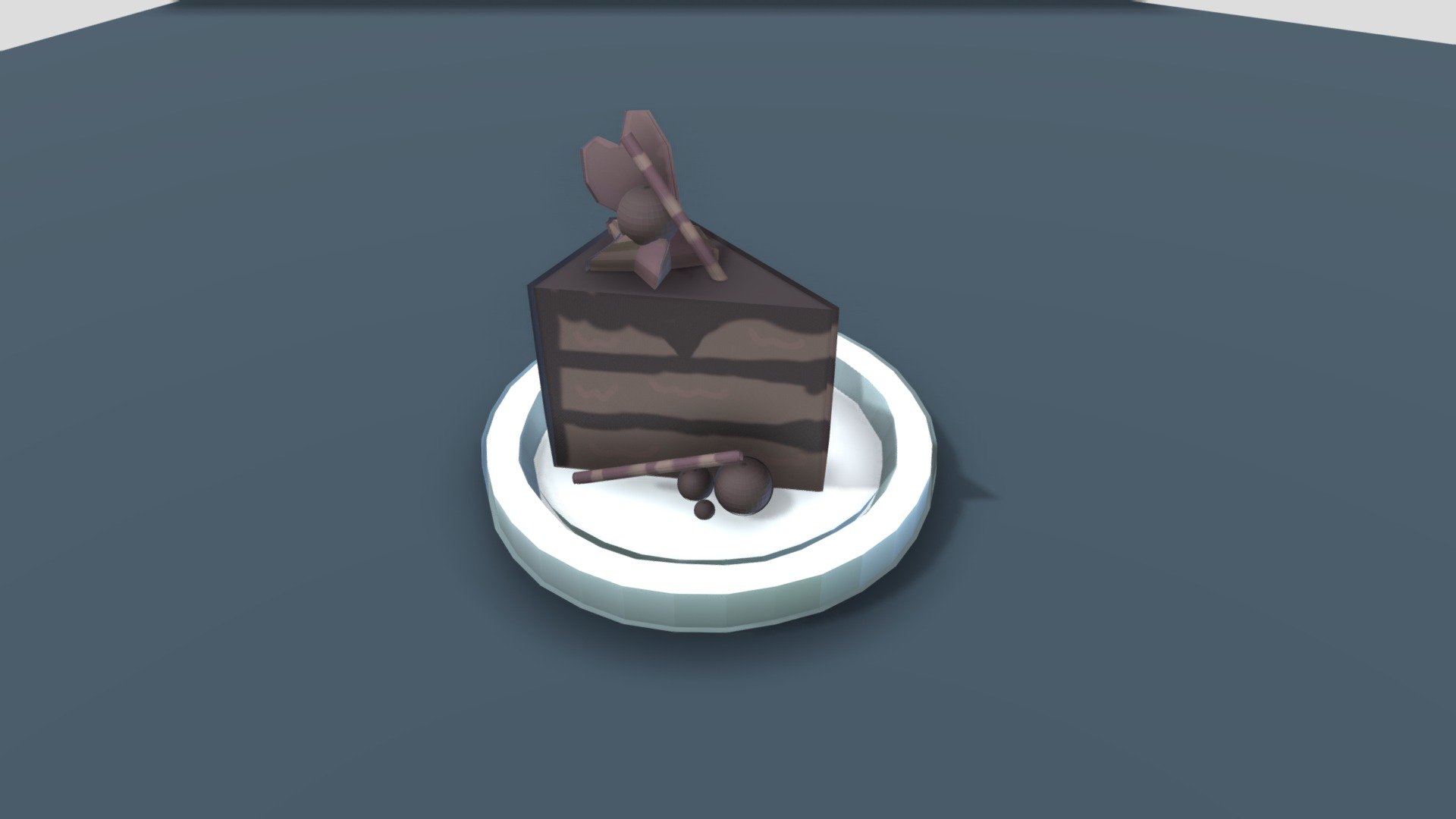 Chocolate Cake - Buy Royalty Free 3D model by The Design Wonderer ...