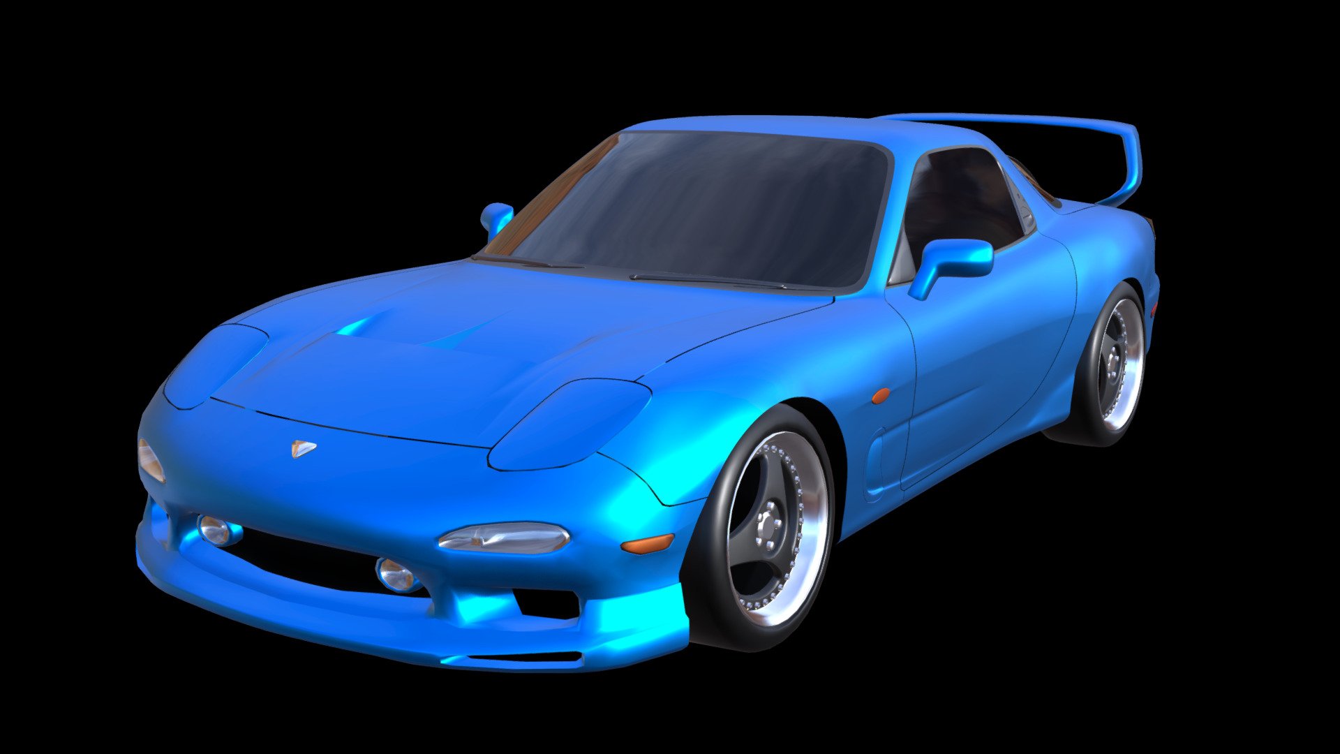 Mazda RX-7 FD Tuner (W.I.P.) - 3D model by MGR '99 (@MGR99) [2fccef9 ...