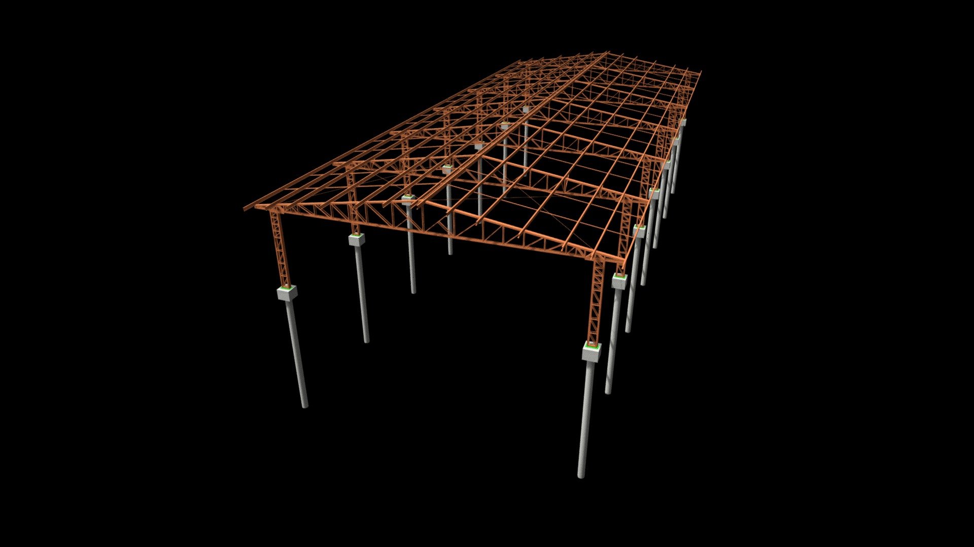 ESTRUTURA DE CAMPO DE BOCHA - 3D model by Eng.Renanborges ...