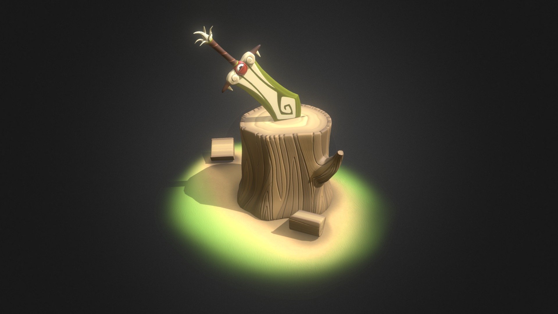 Diorama of "Rubilax" from Wakfu of Ankama - 3D model by ThomasRiehl ...