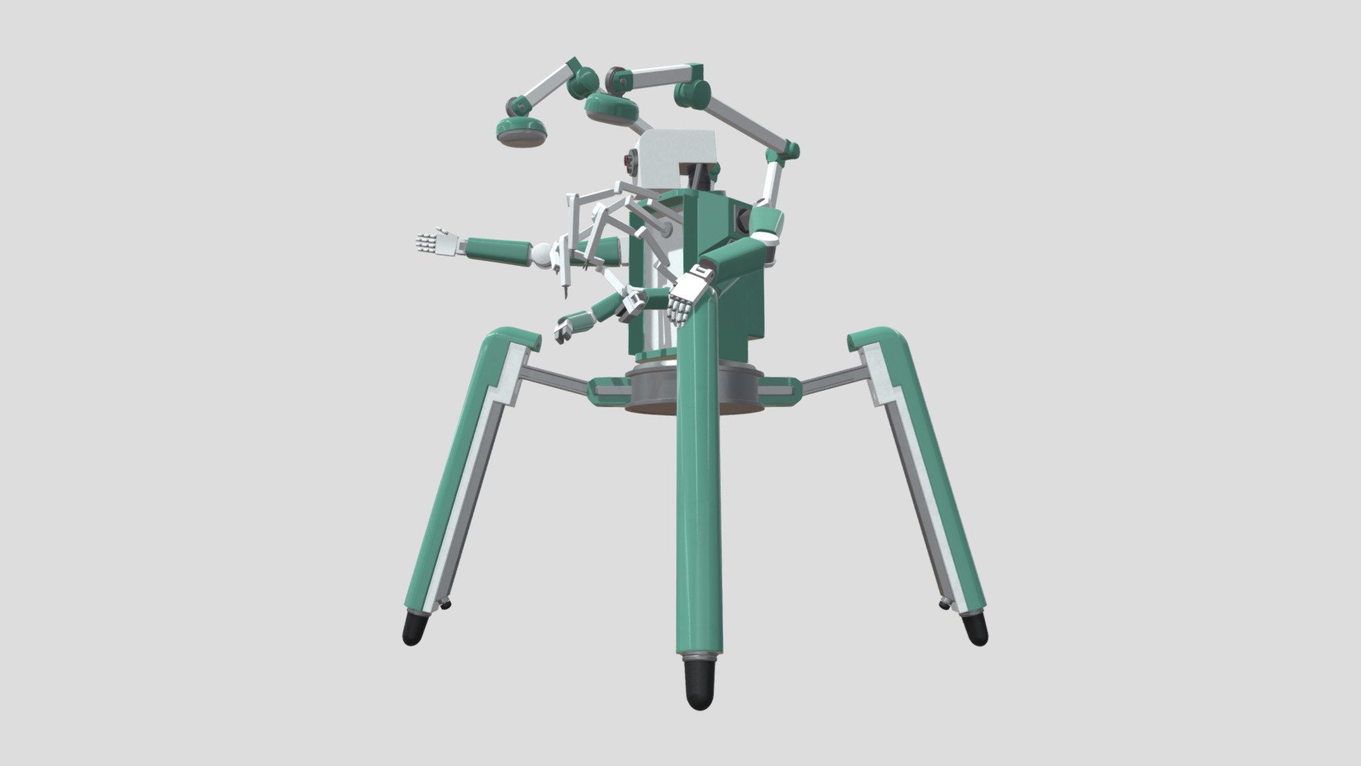 Surgery Bot (Active) - Download Free 3D model by JackofSpades261 ...
