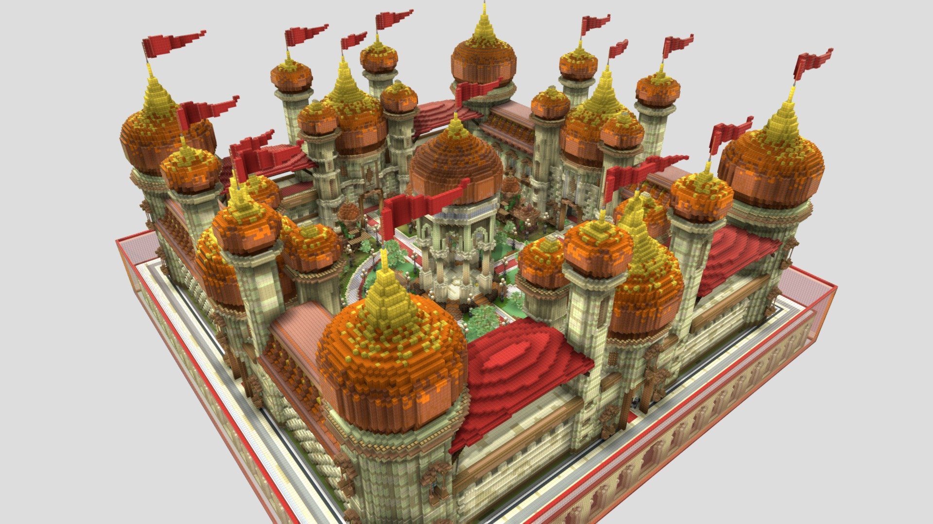 Factions Spawn Arab Theme - 3D model by BACBUILDS. [2fce9e6] - Sketchfab