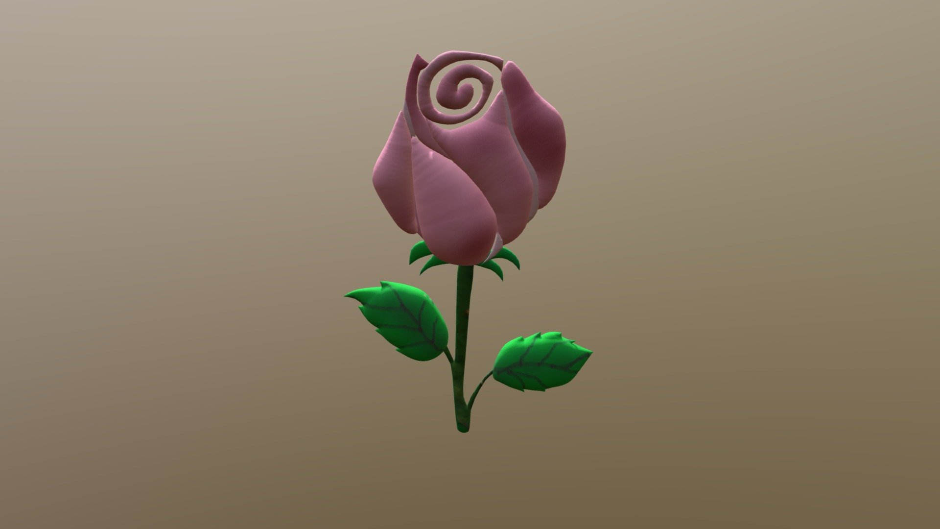 Bunga Mawar - 3D model by I Dewa Gede Budi Artajaya (@budiartajaya ...