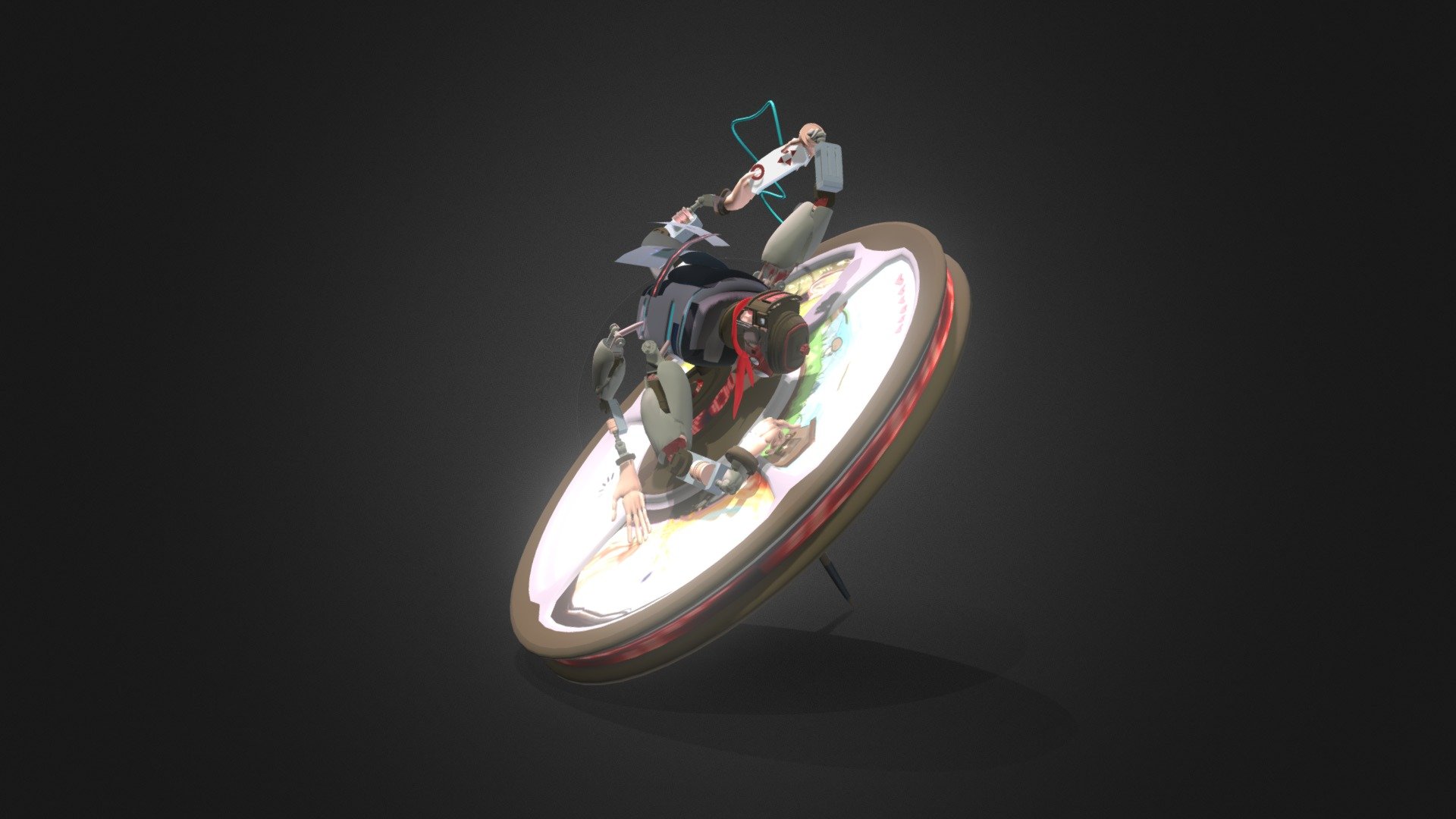Vector Game Player - 3D model by Gugu_rIce77 [2fd311a] - Sketchfab