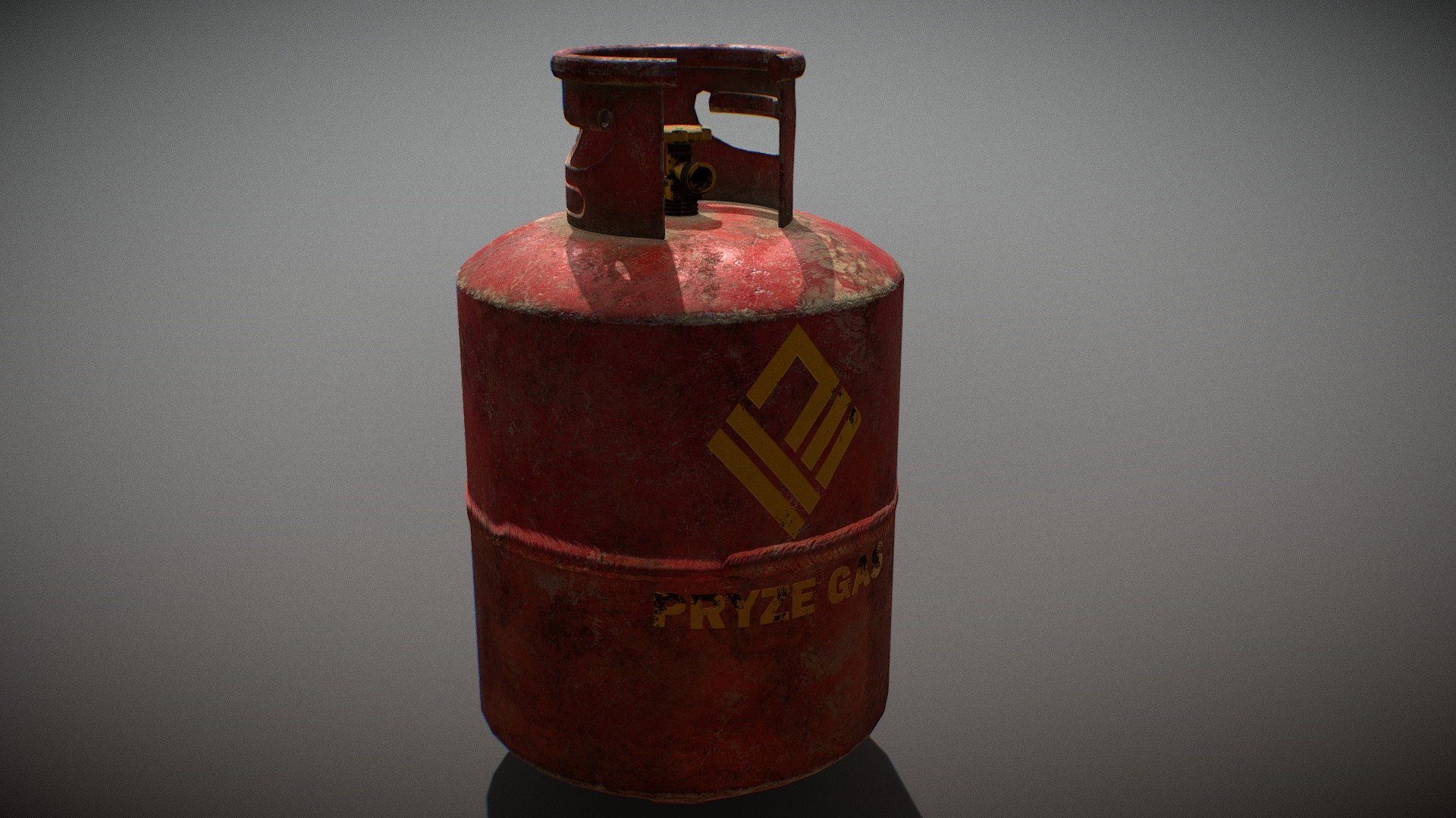 Low poly LPG Tank - 3D model by jamesdelrose [2fd454c] - Sketchfab