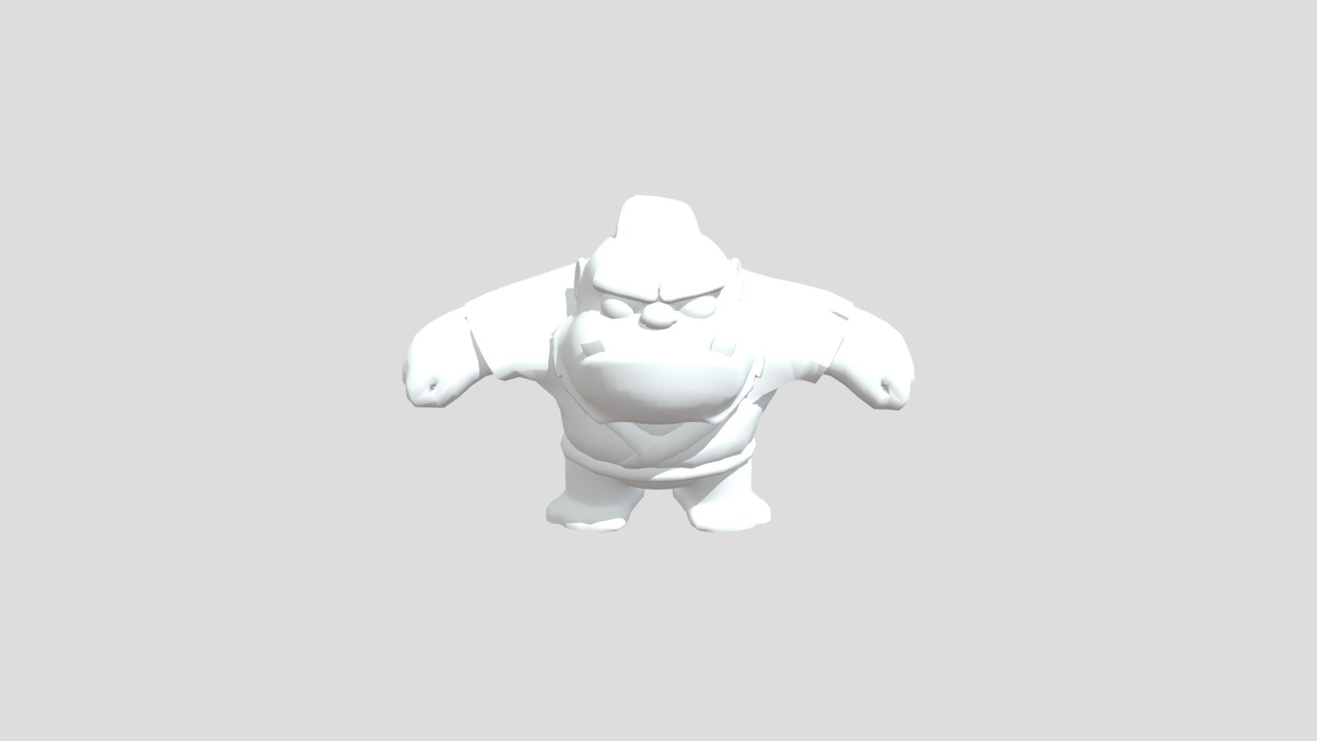 The Apes Cartoon T Pose - Download Free 3D model by hoangvt1403 ...