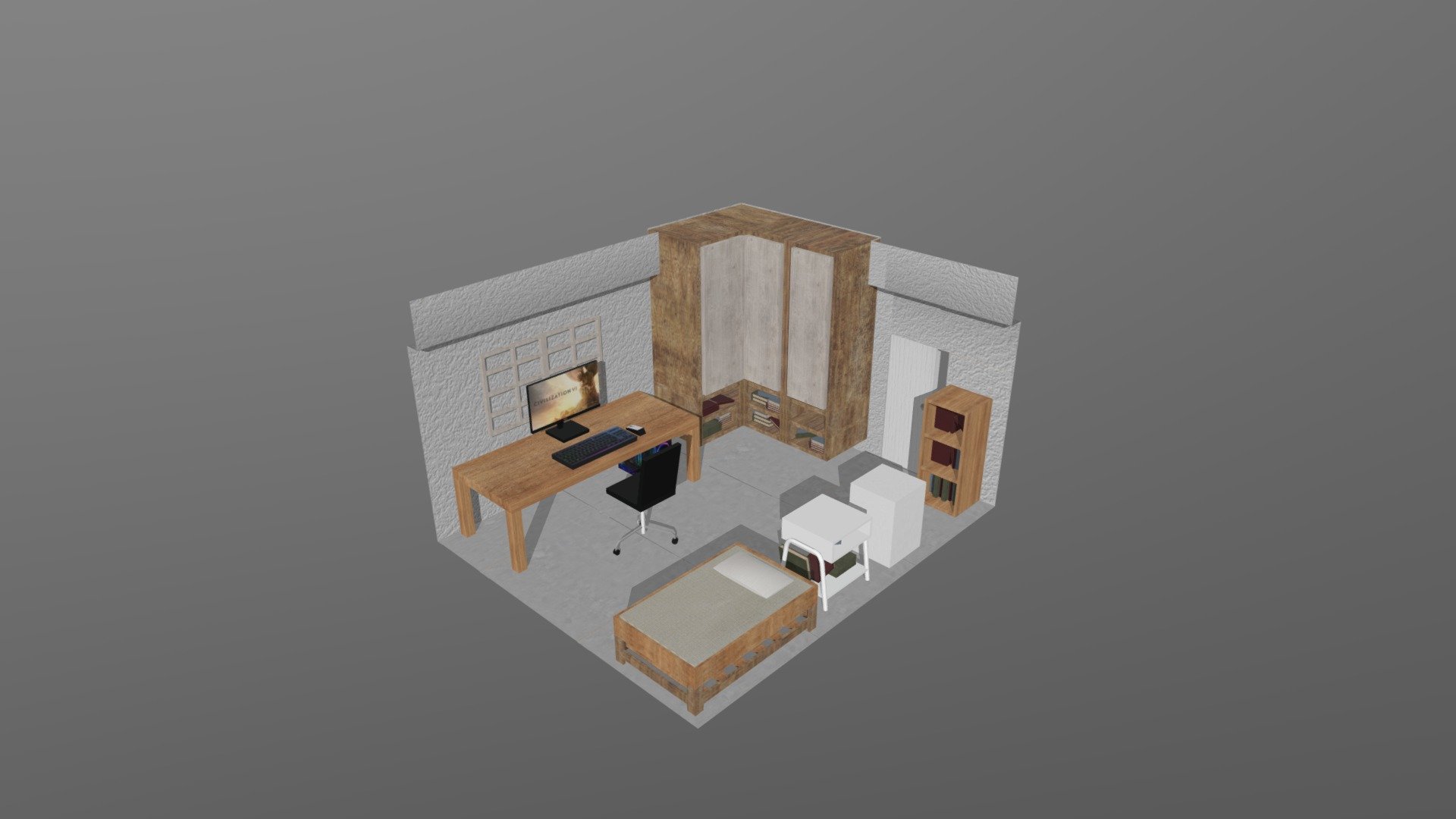 My Room - 3D model by YellowySmile979 [2fd57f2] - Sketchfab